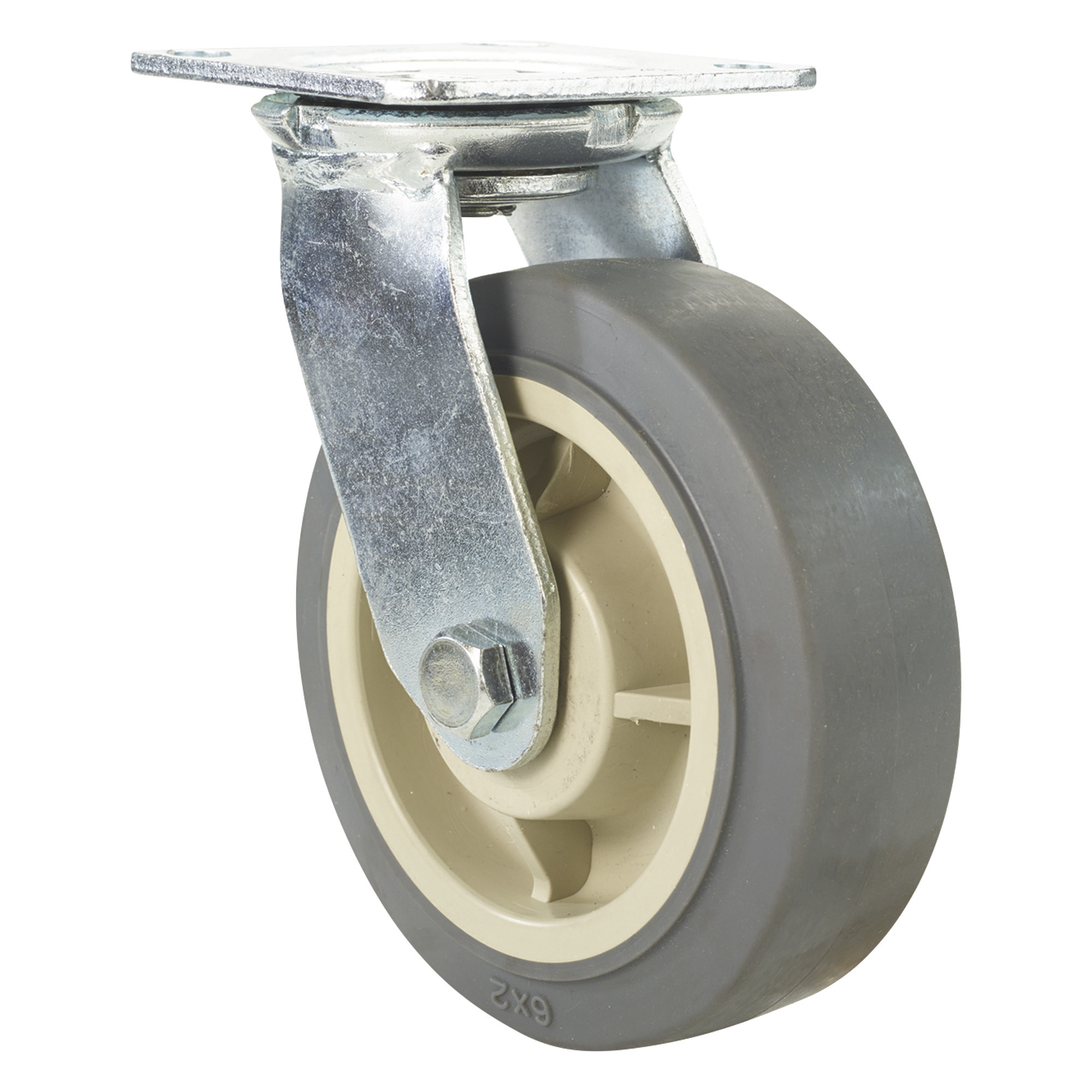 Strongway 12in. Swivel Flat-Free Rubber Foam-Filled Caster, 330-Lb ...