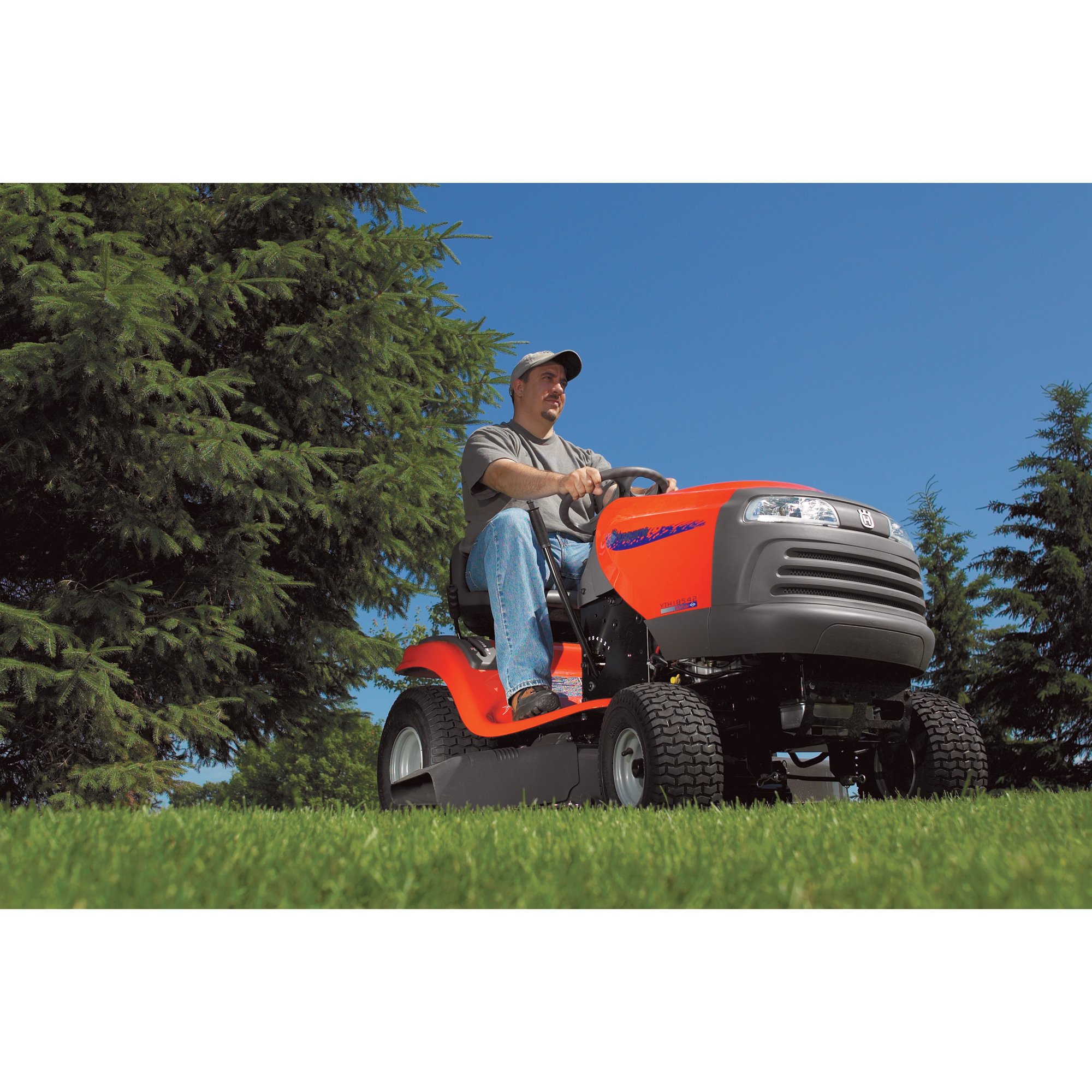 Husqvarna Yard Tractor — 42in. Cutting Width, 20 HP, Model# YTH2042 ...