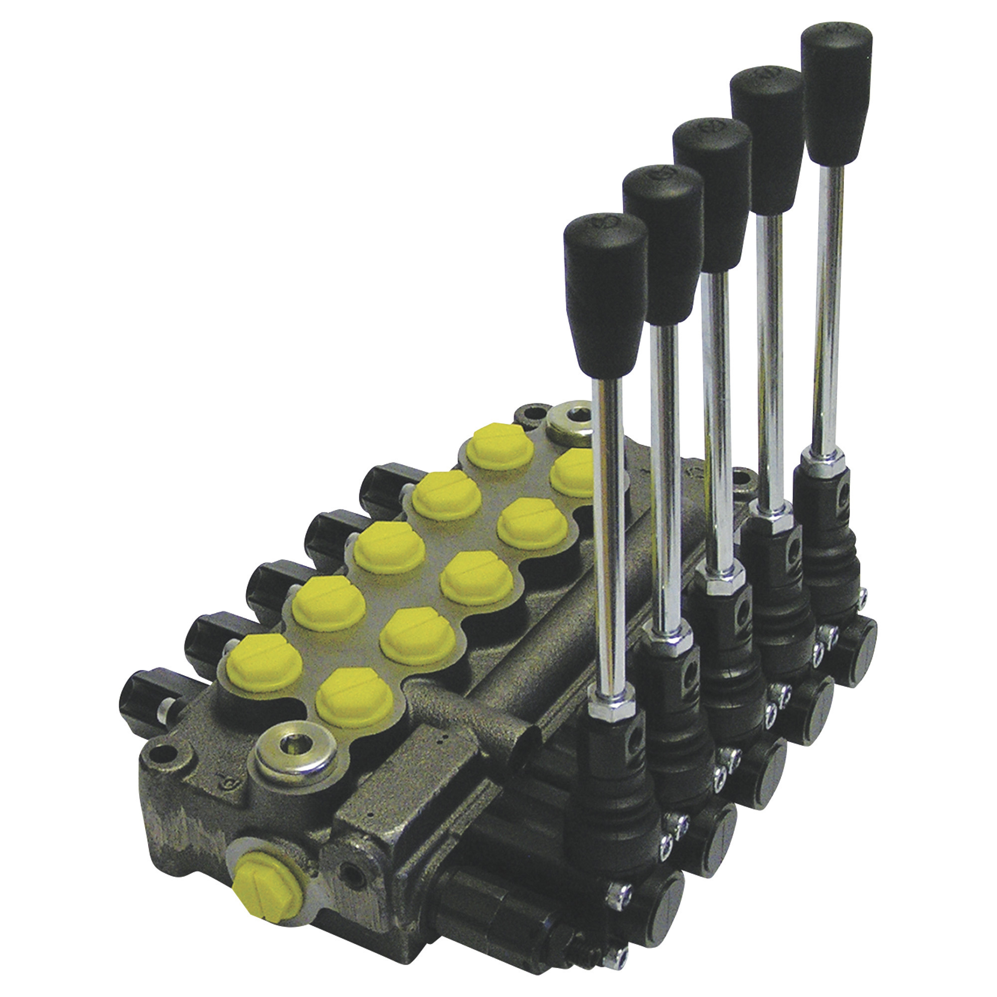 Prince Hydraulic Control Valve, 8 GPM, 4-Spool, Model# MB41BBBB5C1 ...