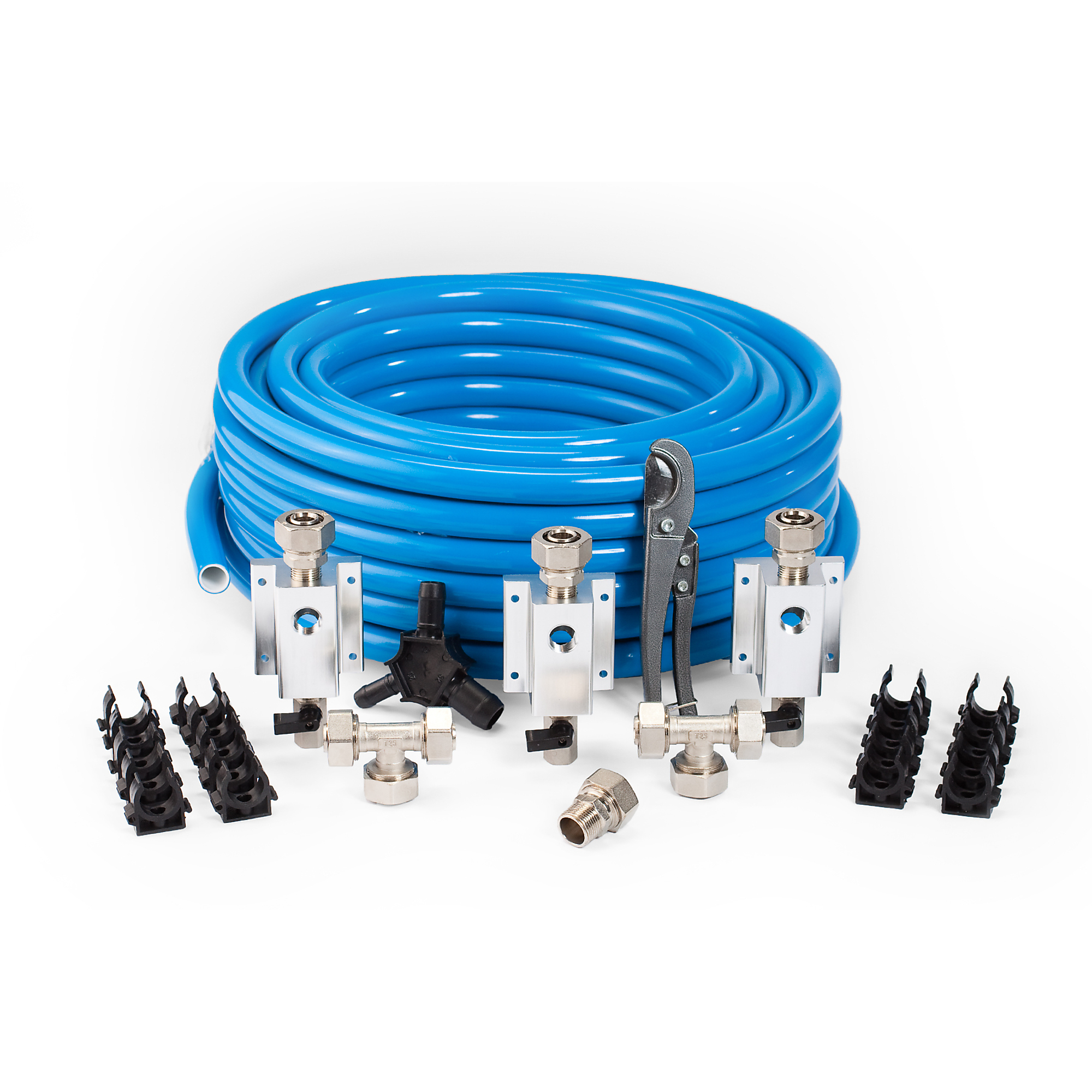 RapidAir MaxLine 3/4in. 100ft. Master Kit Compressed Air Piping System ...