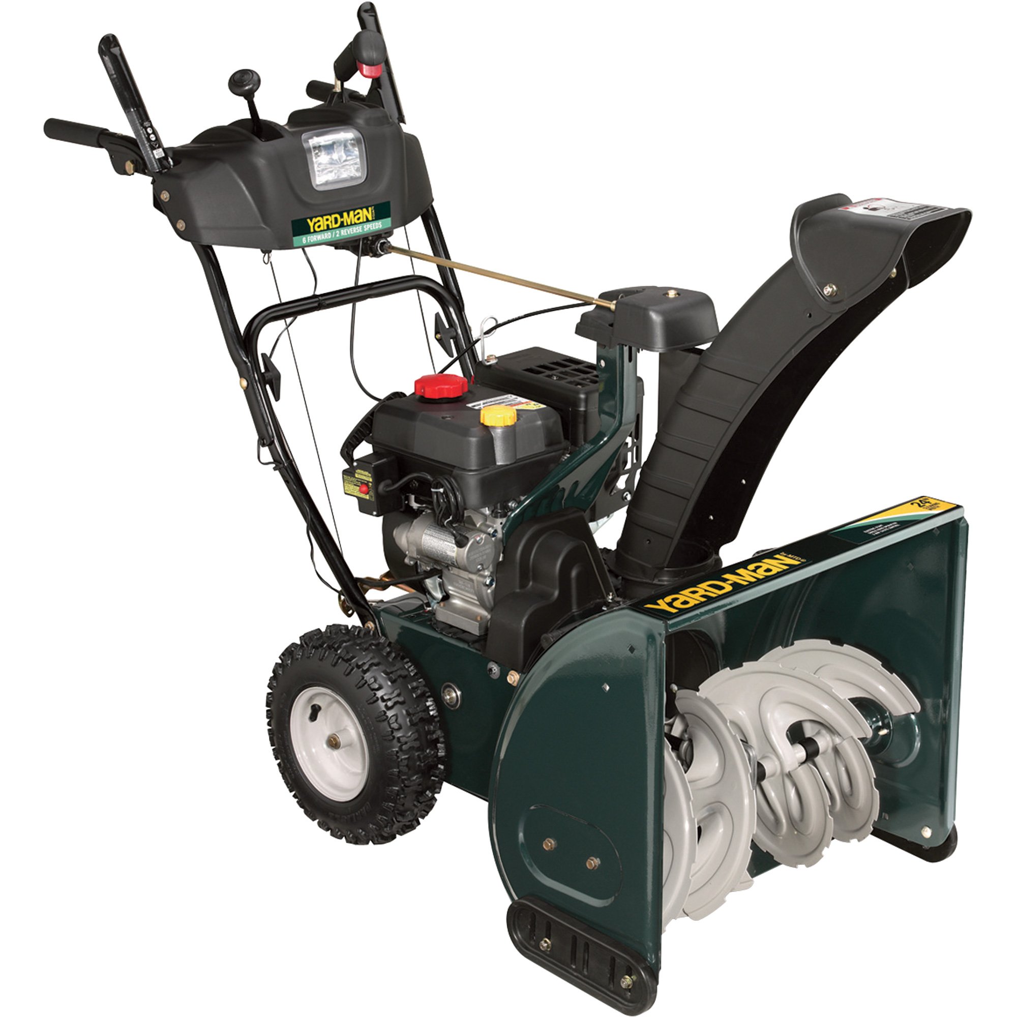 Yard-Man Dual-Stage Snow Blower — 24in. Clearing Width, 208cc Powermore ...