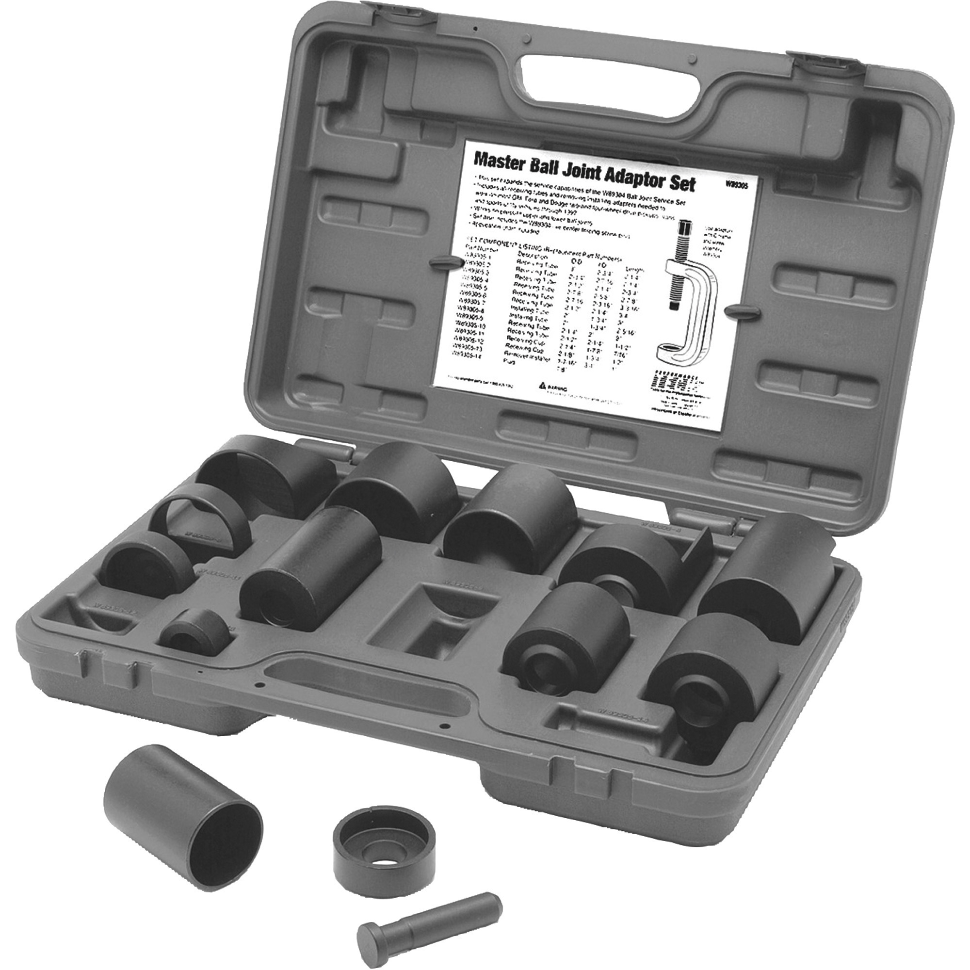 Performance Tech Master Ball Joint Adapter Set, Model# W89305 ...
