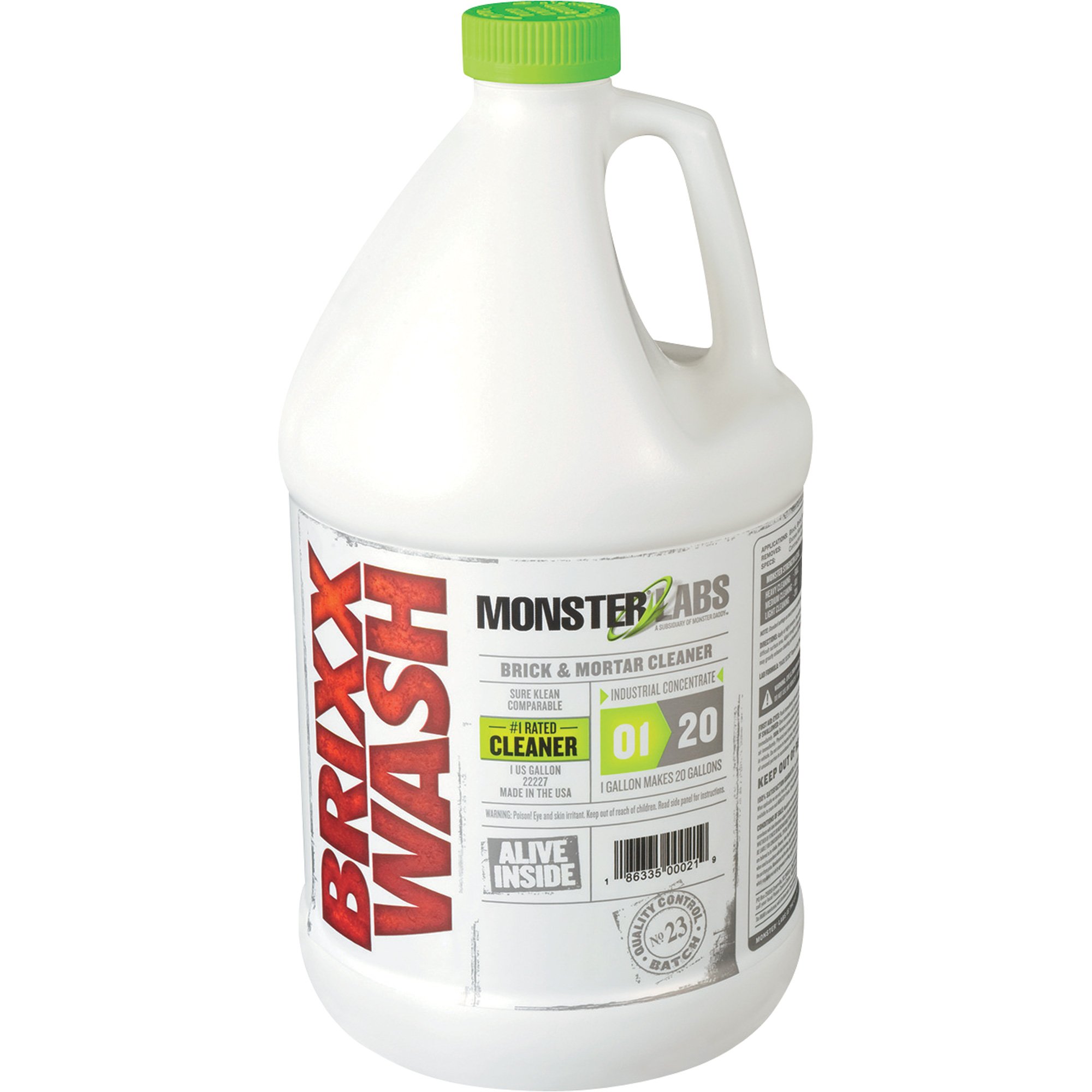 Pressure Washer Brick & Block Wash — 1 Gallon, Model# MBXW1 | Northern Tool