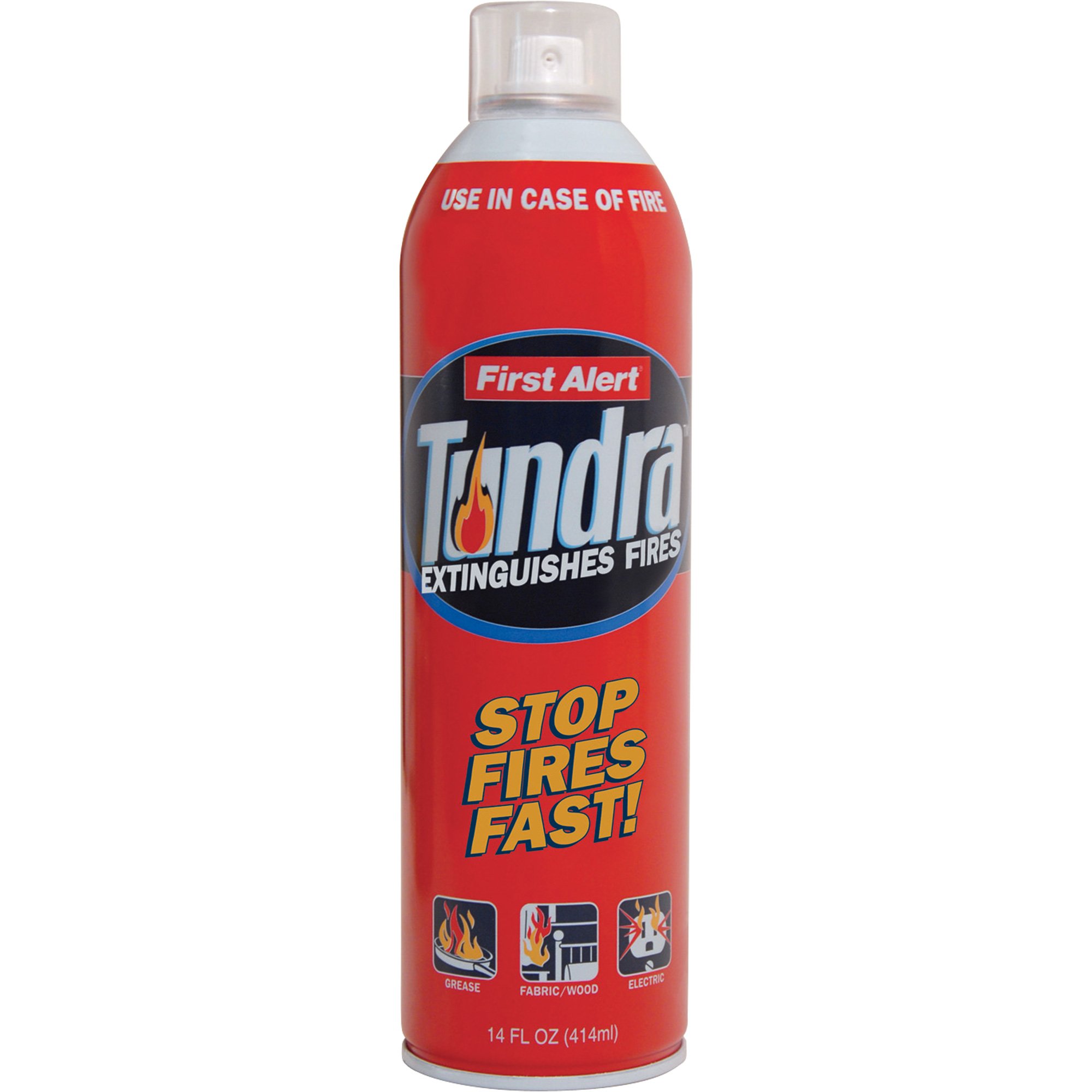 First Alert Tundra Fire Extinguishing Spray — 14-Oz. Spray Can, Model ...