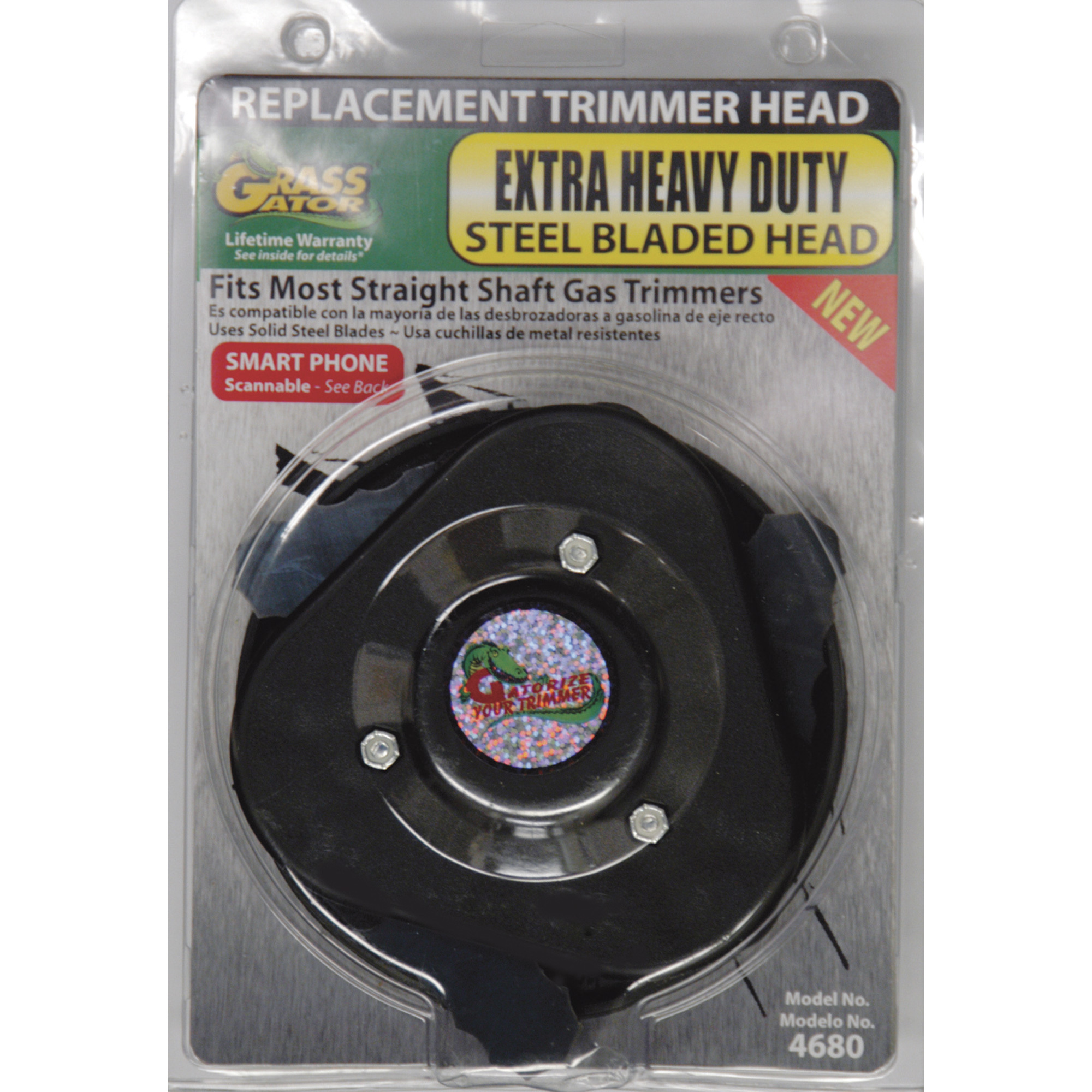 Gator Grass Heavy-Duty Replacement Trimmer Blades — Includes 3 Blades ...
