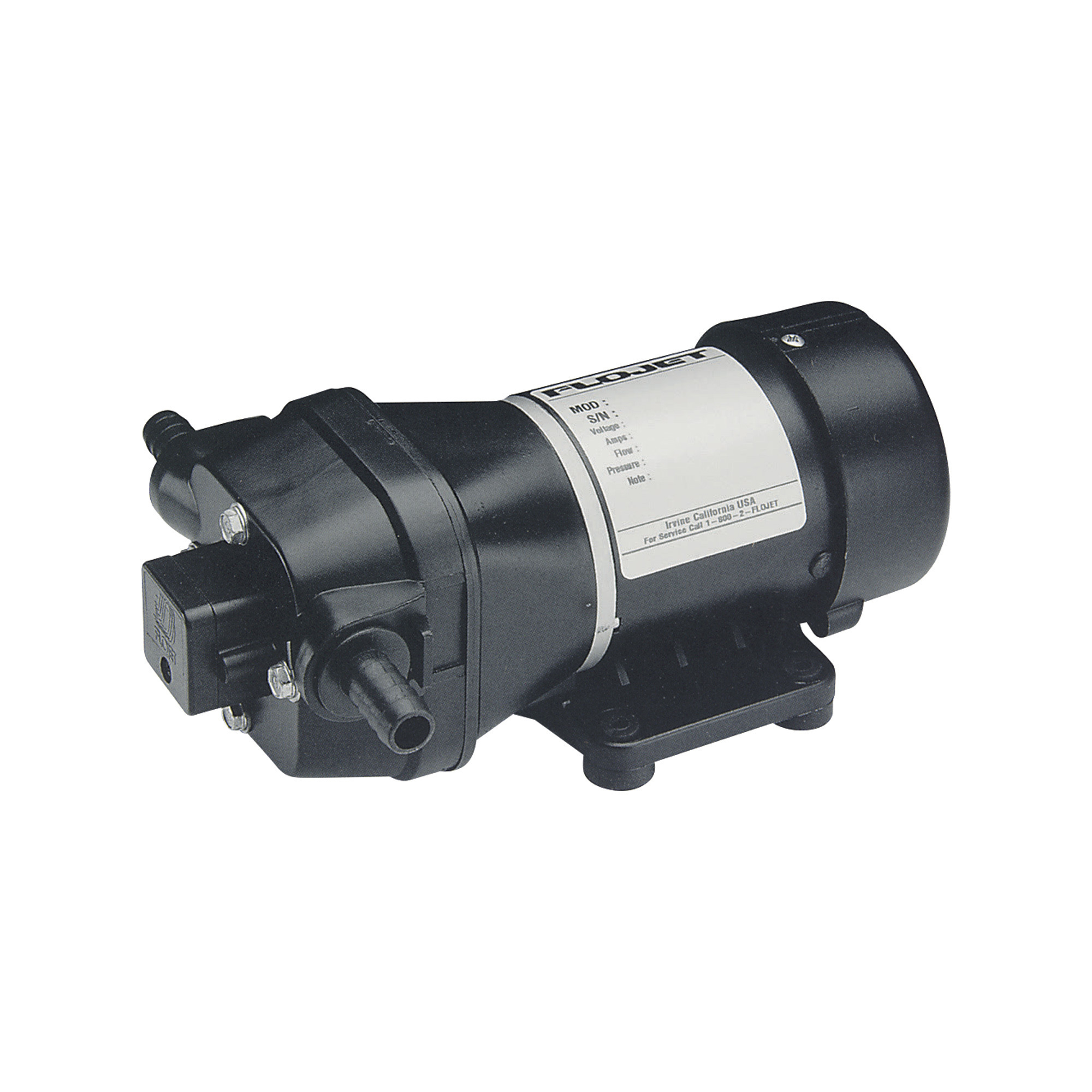 Flojet 12 Volt Self-Priming Water Pump, 294 GPH, 3/4in. Ports, Model ...