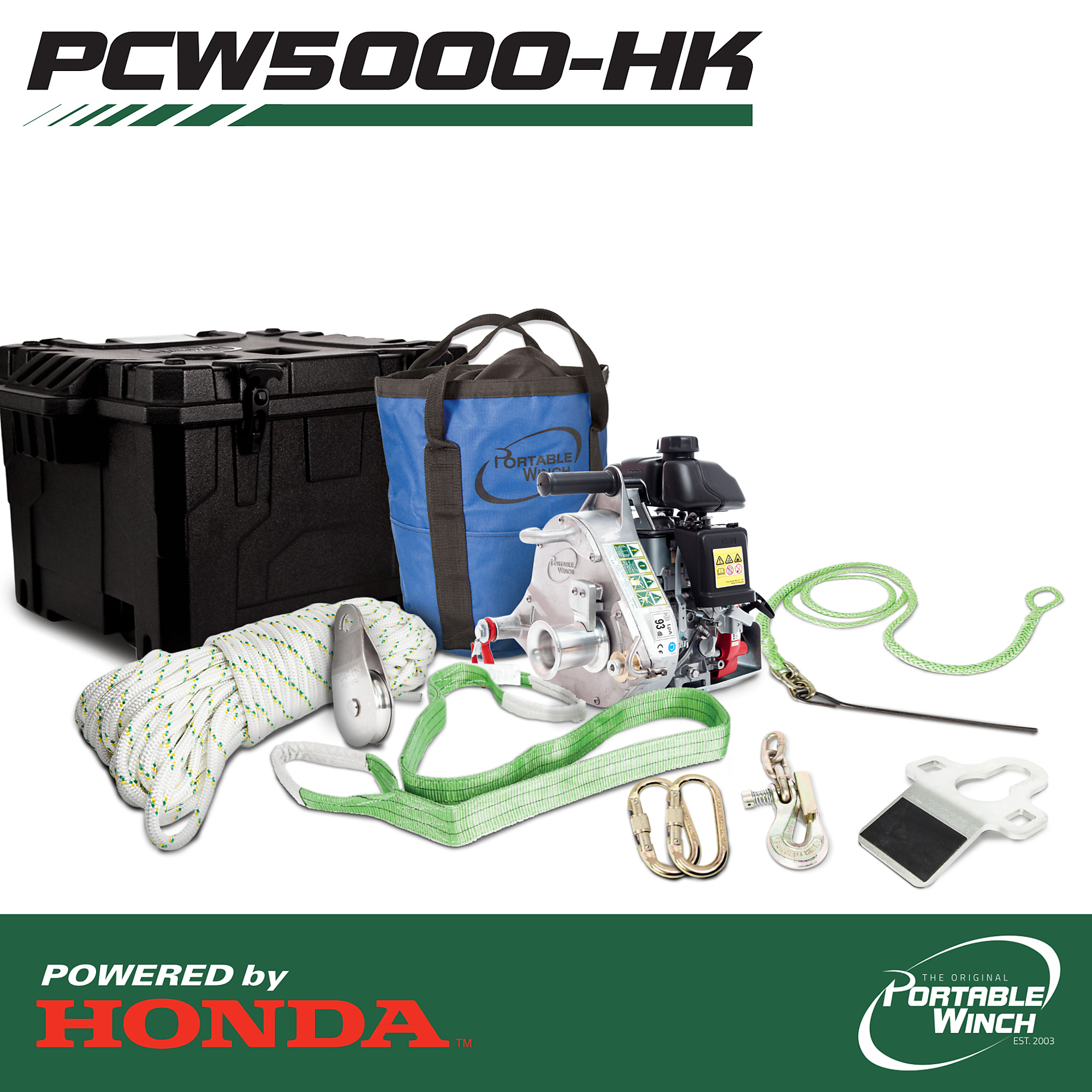 RULE Gas-Powered Winch — 3500-Lb. Capacity, Model# G1800E | Northern Tool