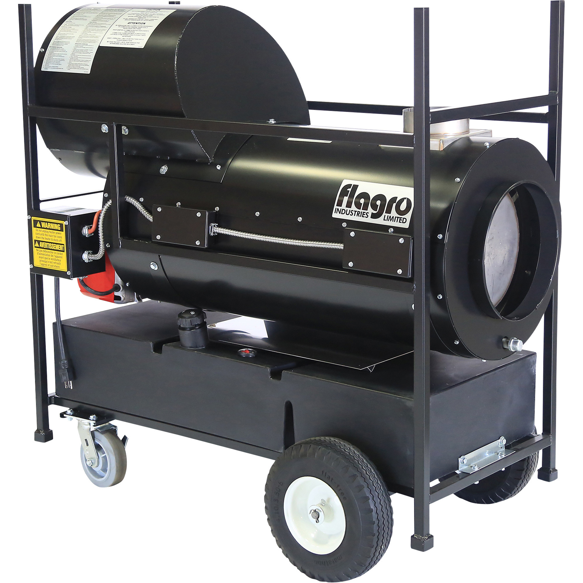 Flagro USA Indirect-Fired Heater, 390,000 BTU, Diesel, Model# FVO-400 ...