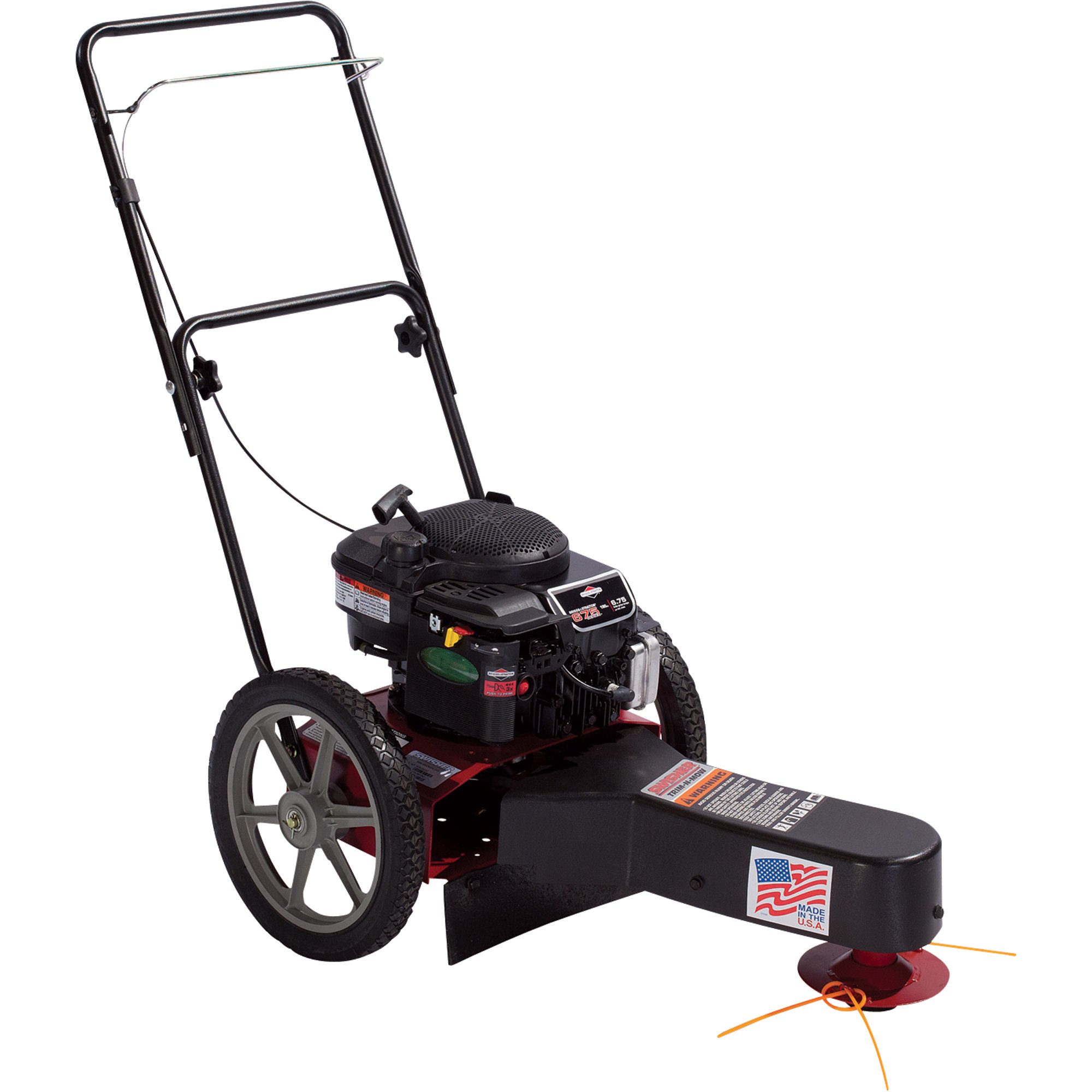 Swisher Walk-Behind High Wheel String Trimmer — 190cc Briggs & Stratton ...