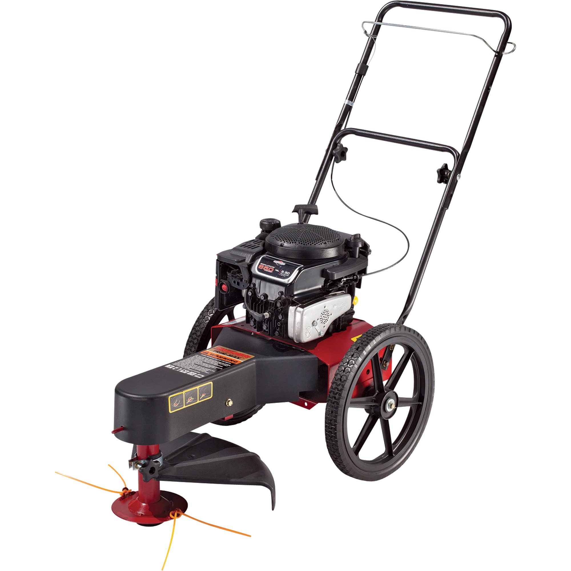 Swisher Deluxe Walk-Behind High-Wheel String Trimmer/Edger — 190cc ...