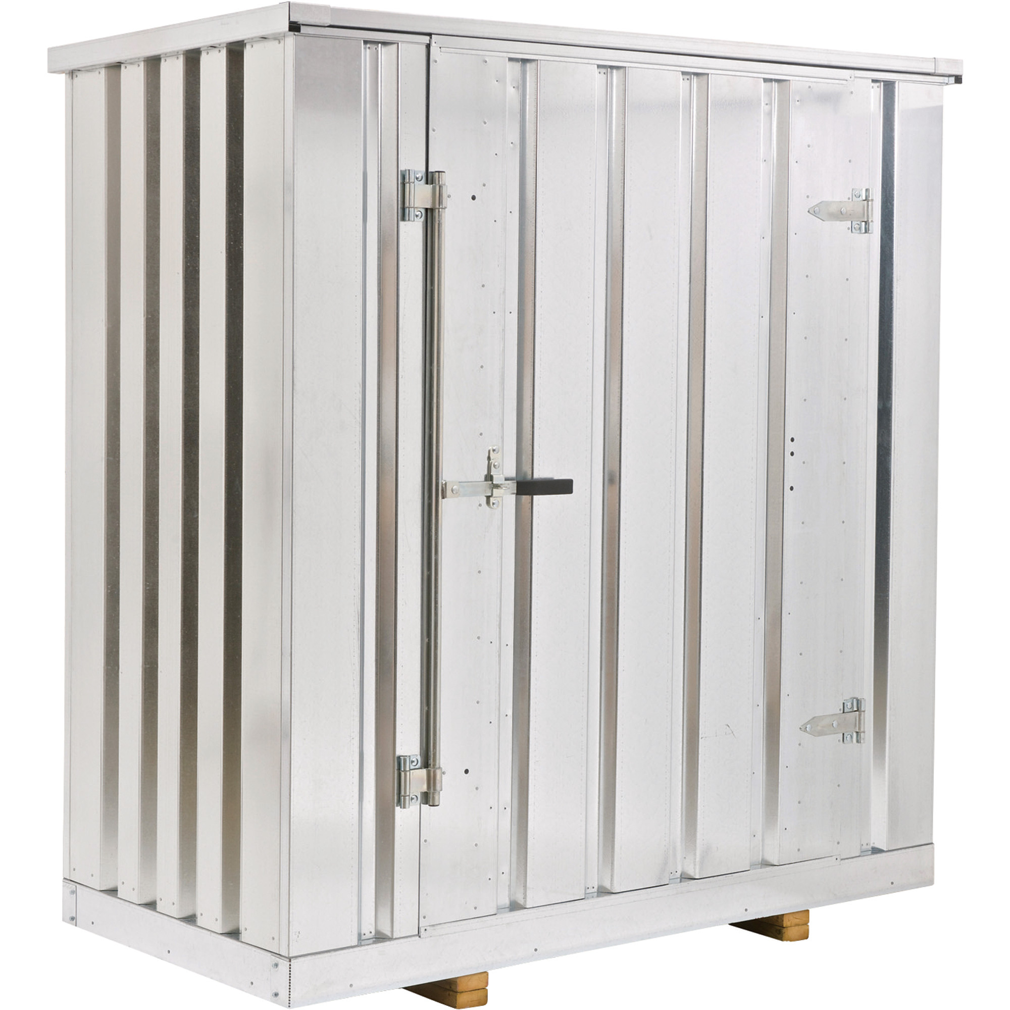 West Galvanized Steel Storage Container Kit, 137 Cu. Ft., Model ...