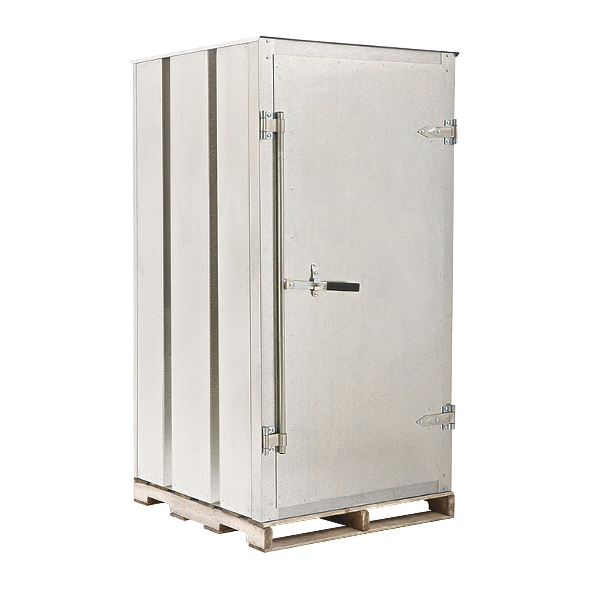 West Galvanized Steel Storage Container, 80 Cu. Ft., Model# Skid78 ...