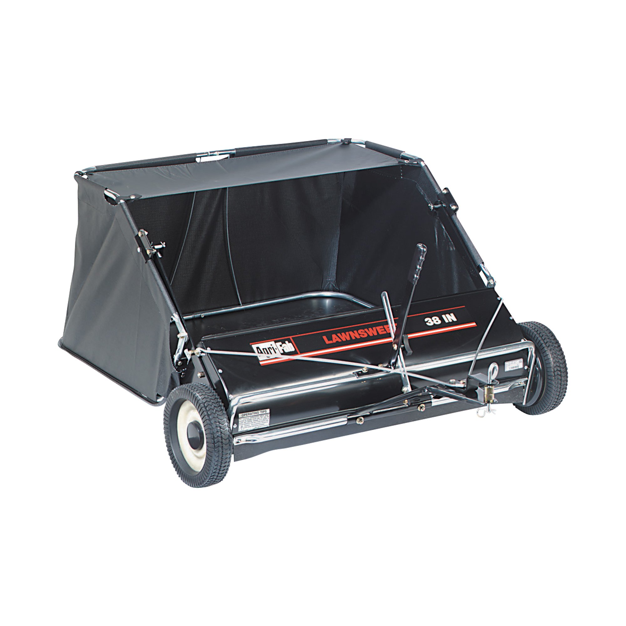 Agri-Fab 38in. 12 Cu. Ft. Tow-Behind Lawn Sweeper | Northern Tool
