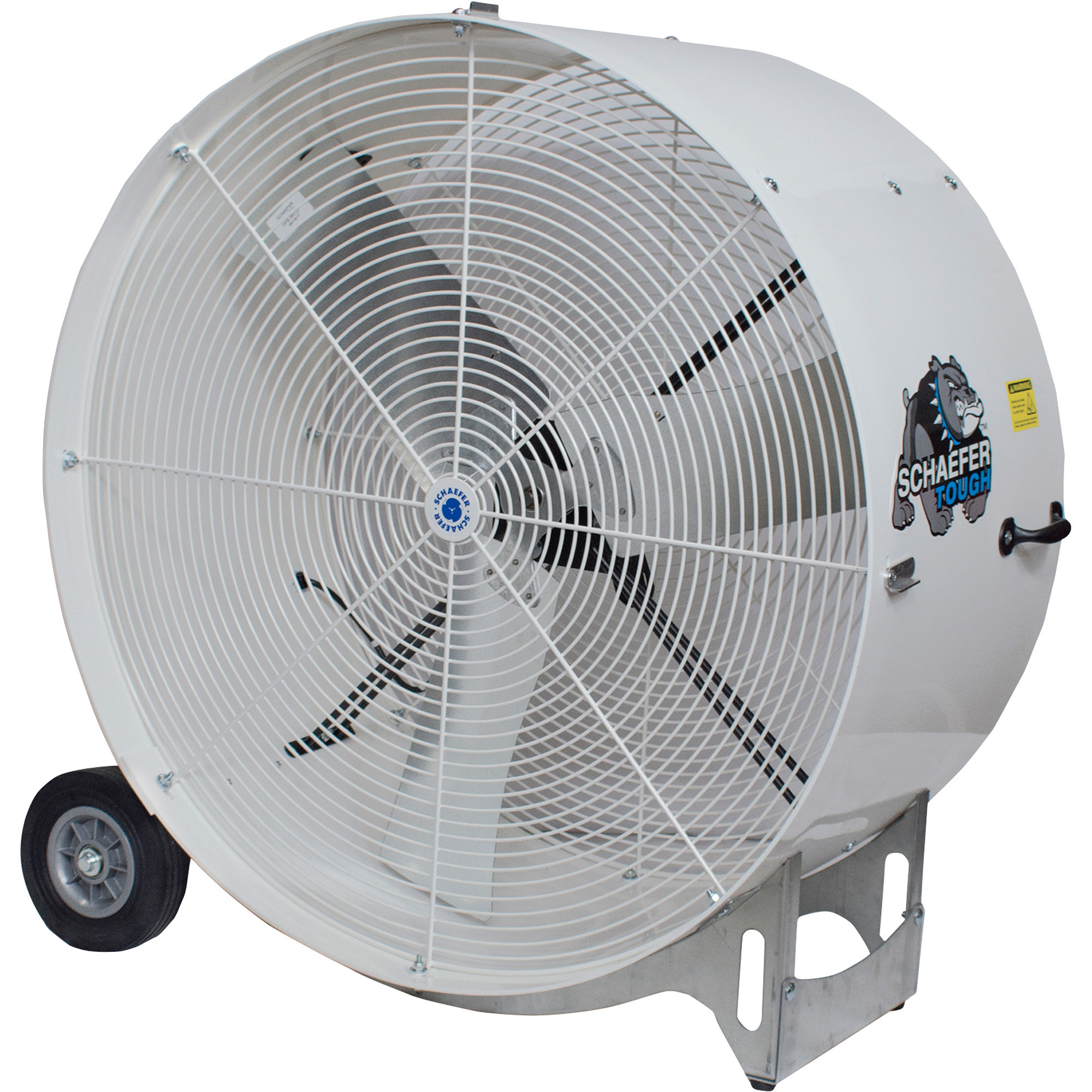Schaefer Versa-Kool Mobile Drum Fan, 36in., 11,000 CFM, 1/2 HP, 115 ...