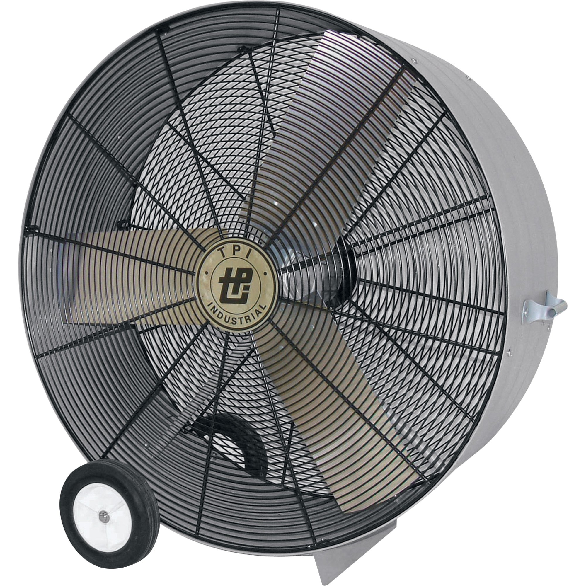 TPI Commercial Direct Drive Drum Fan, 36in., 2-Speeds, 12,500 CFM ...