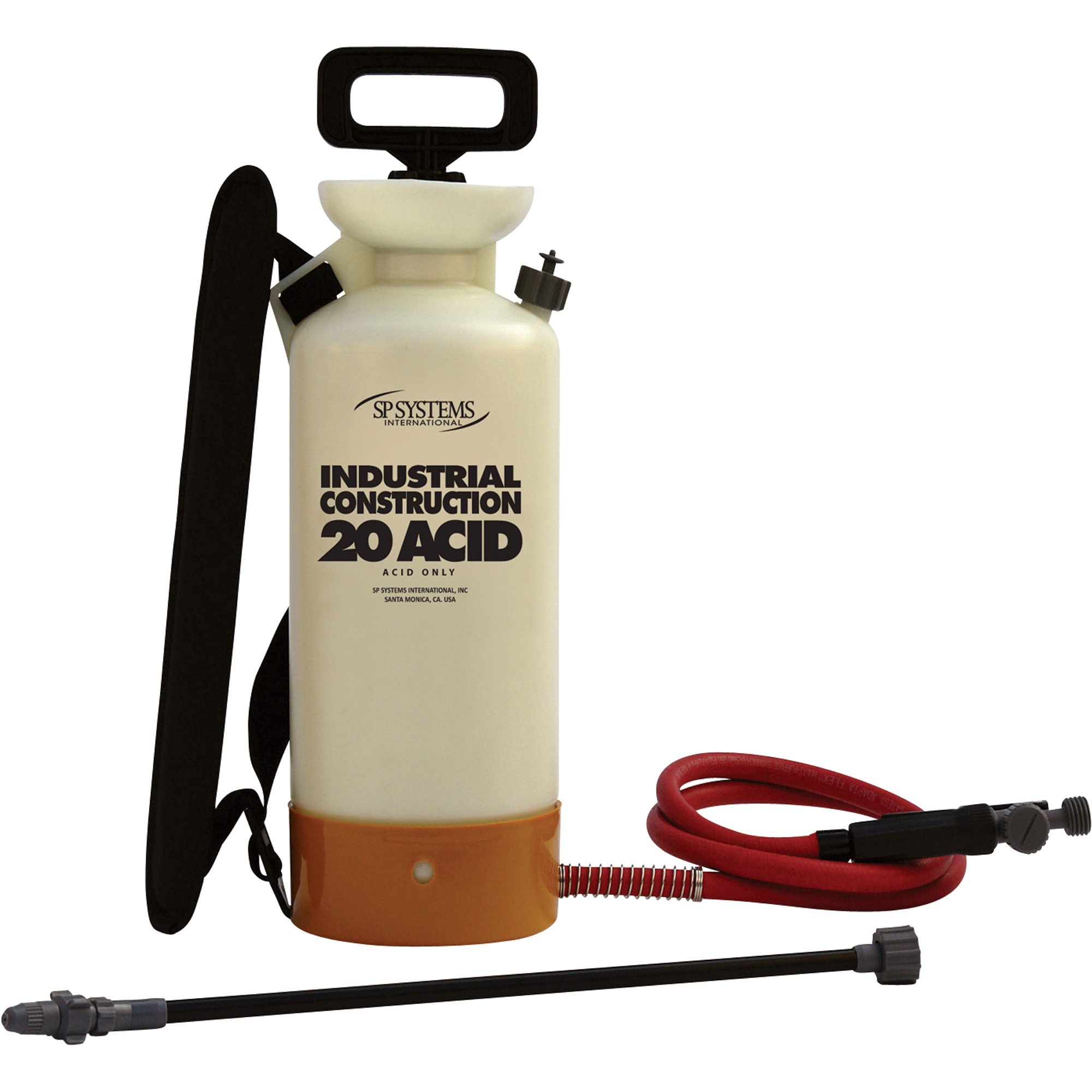 SP Systems Construction Acid Sprayer — 2 Gallon, 40 PSI, Model# CS-20A ...