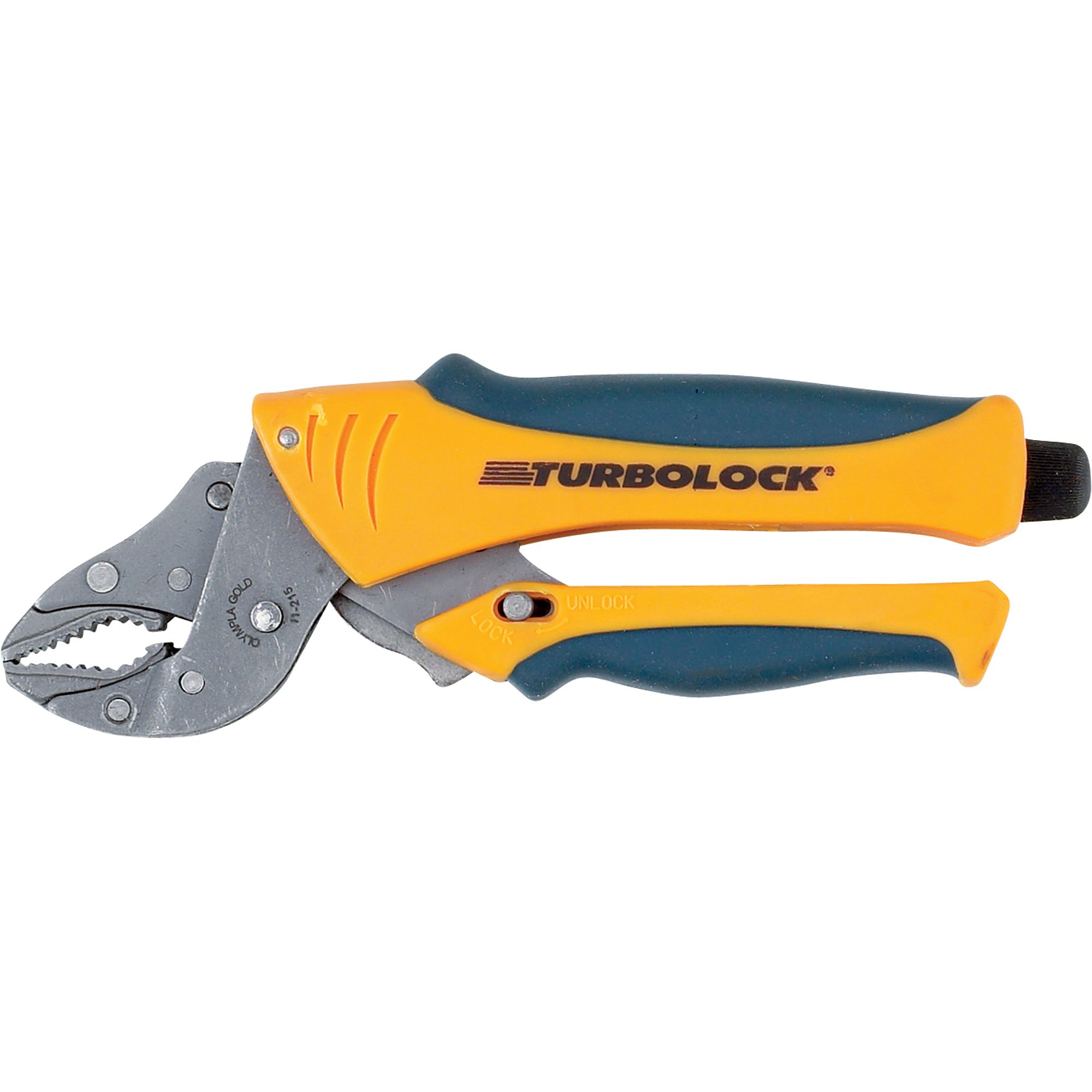 Olympia Tools Turbo Lock Vise Wrench with Curved Jaw — 5in. | Northern Tool