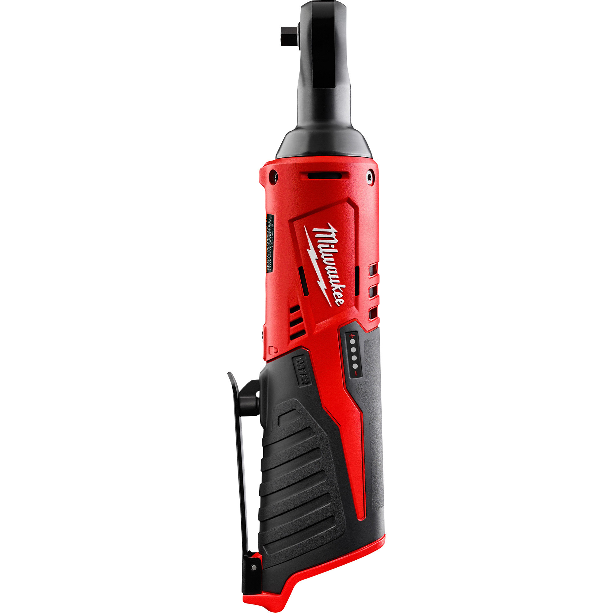 Milwaukee M12 Cordless Electric 3/8in. Ratchet — Tool Only, 12 Volt ...