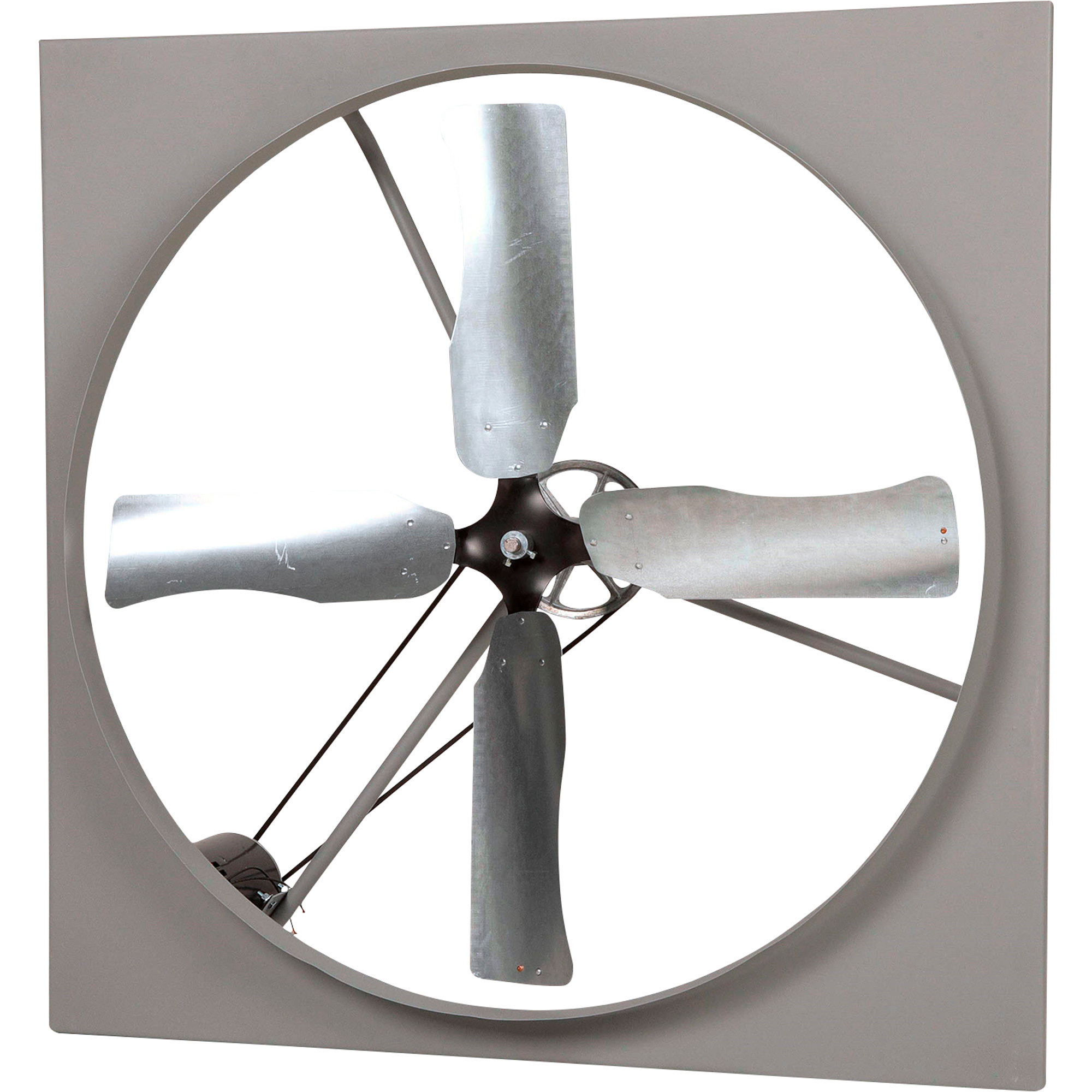 TPI Commercial Belt Drive 3-Phase Exhaust Fan, 48in., 23,500 CFM, 1 HP ...