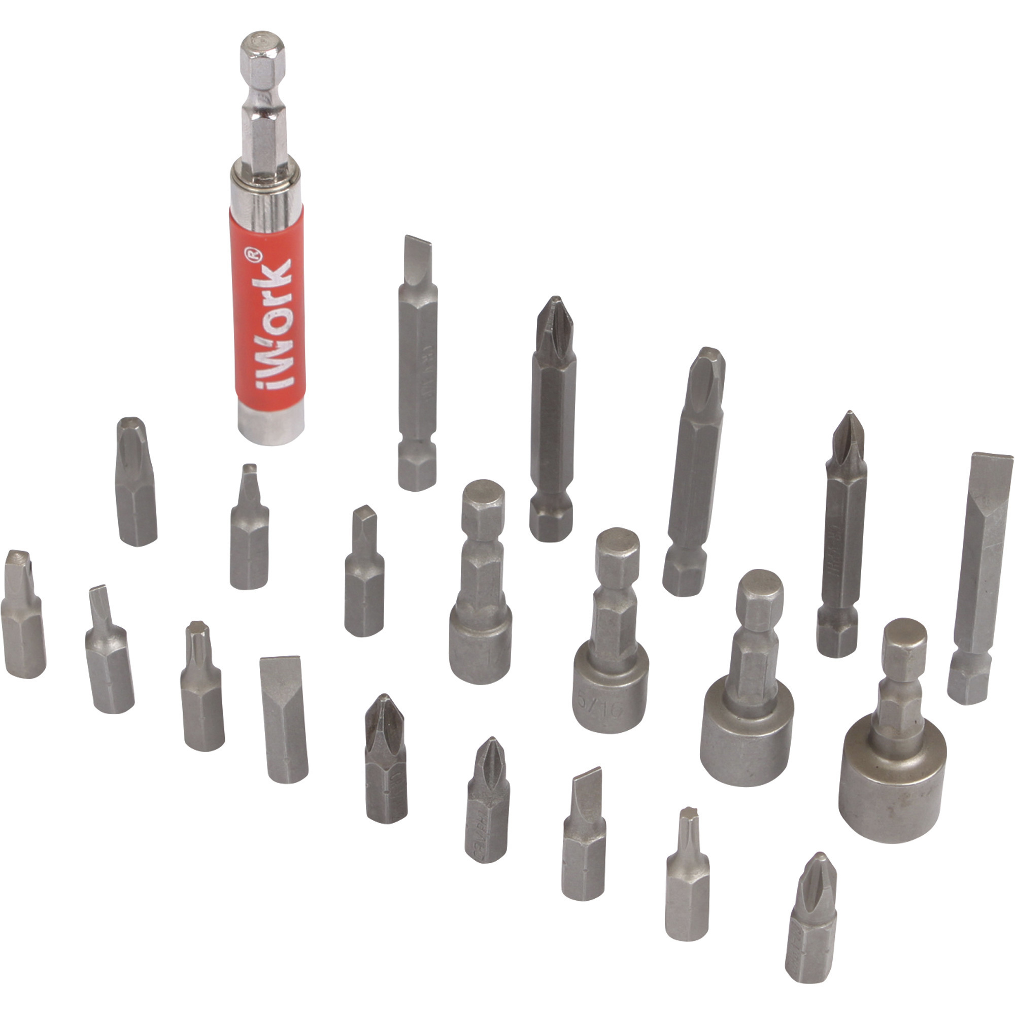 Klutch 61-Pc. Screwdriver Bit Set | Northern Tool