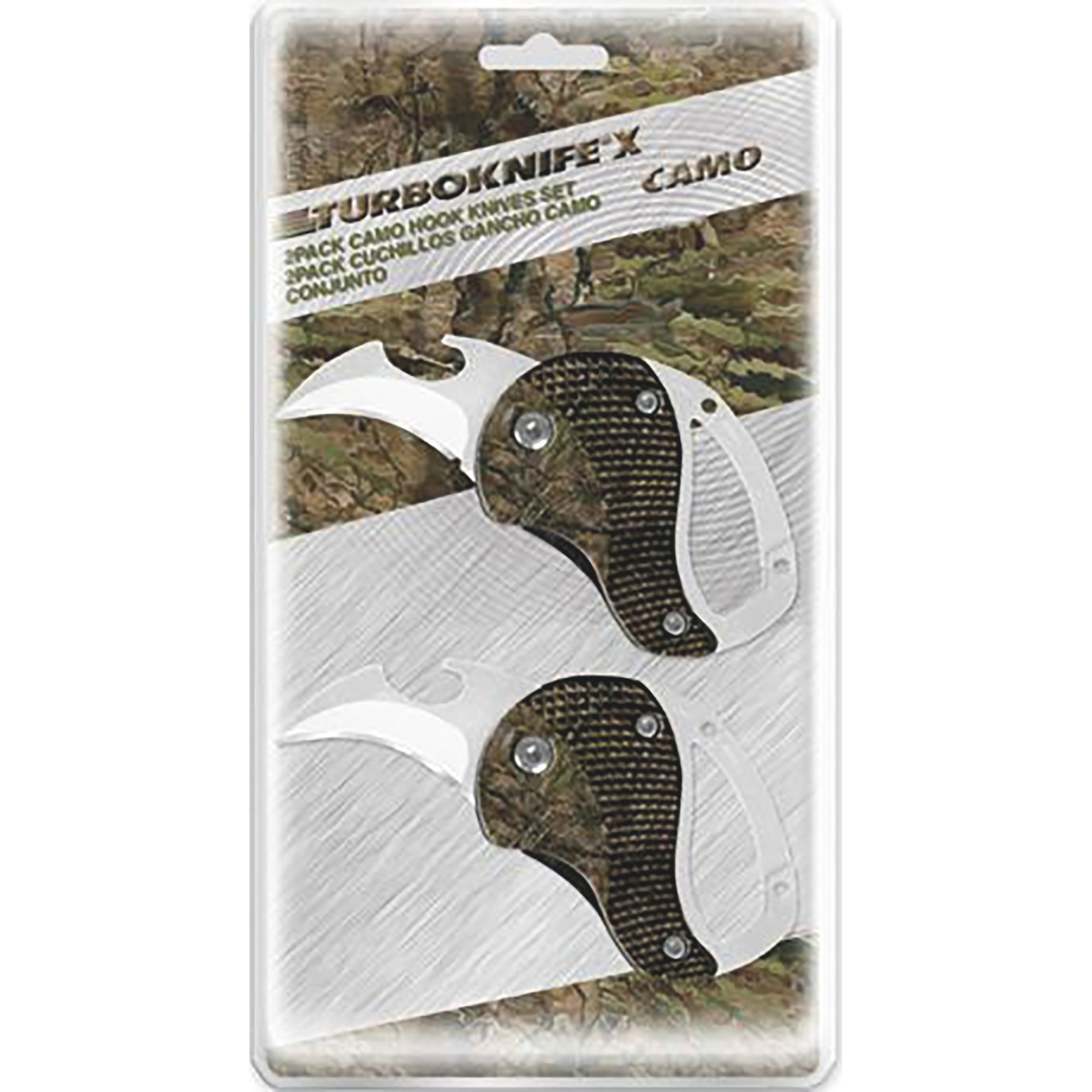 Olympia Camo Hook Knives Set — 2-Pc., Model# 77-242 | Northern Tool