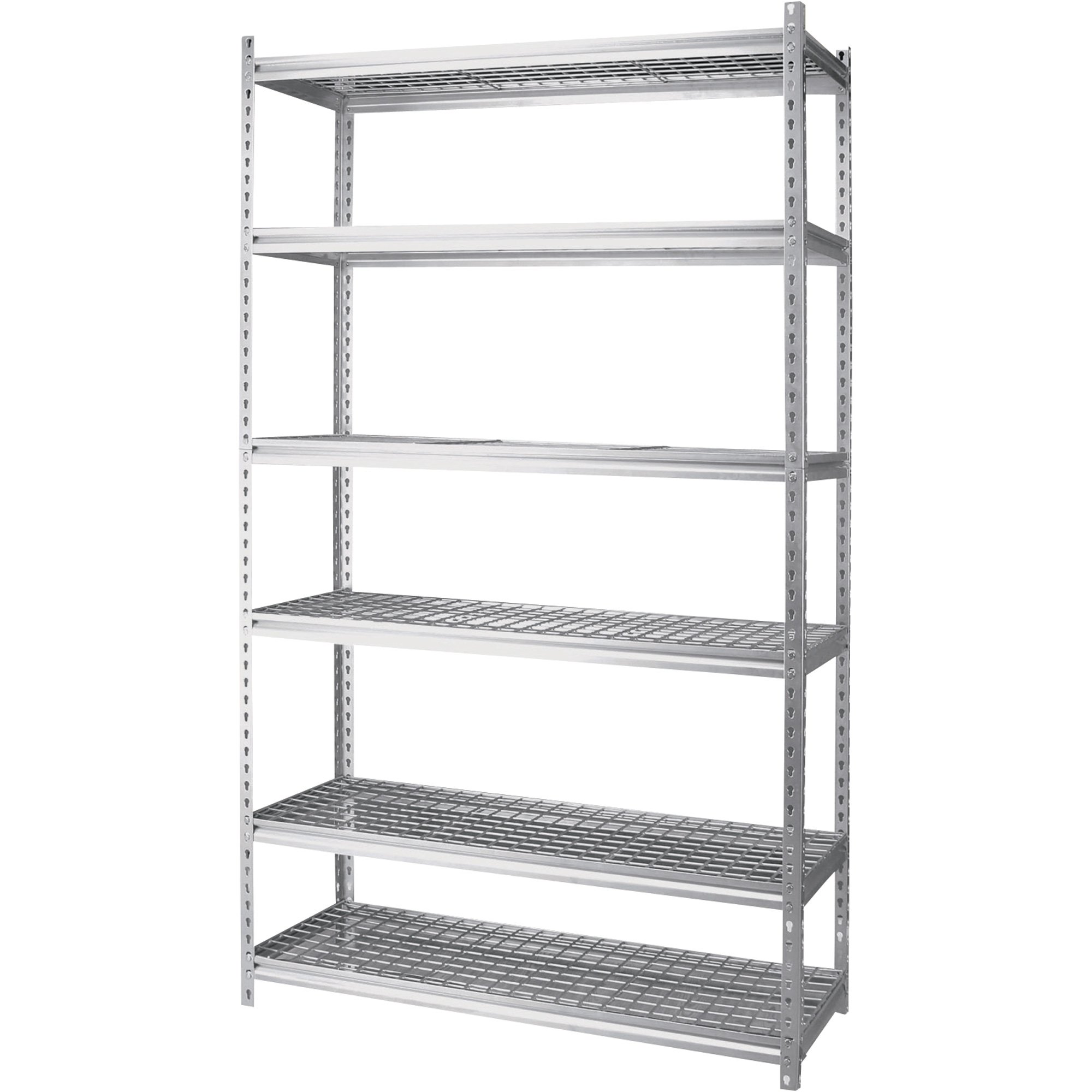 Northern Industrial Rivet Rack Shelving System — Wire Shelves, 48in. x ...