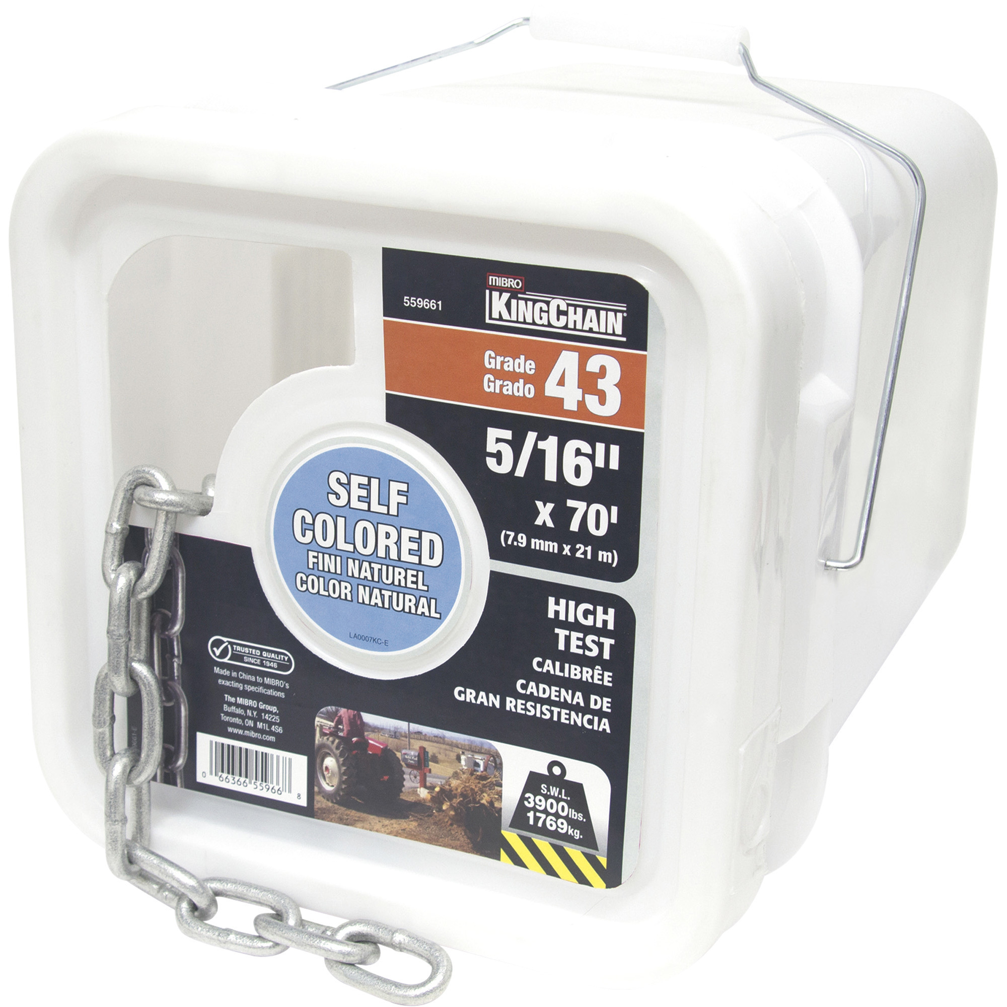 Mibro 5/16in. GR43 Proof Coil — 70ft. Long, Model# 559661 | Northern Tool