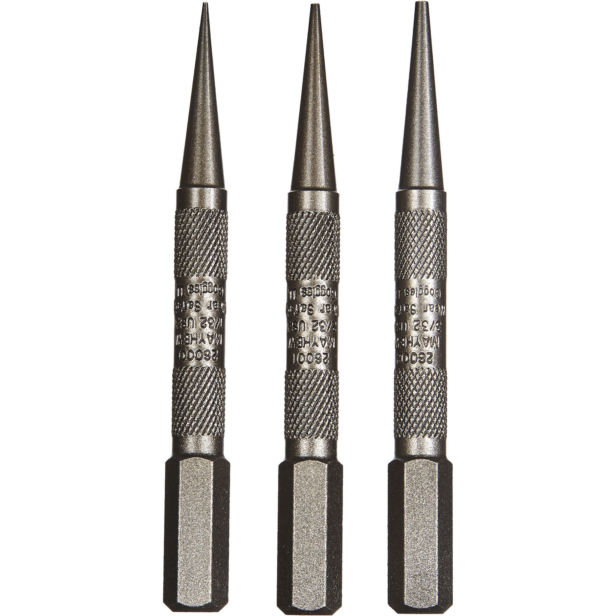 Mayhew Nail Set, 3-Pc., Model# 47502 | Northern Tool