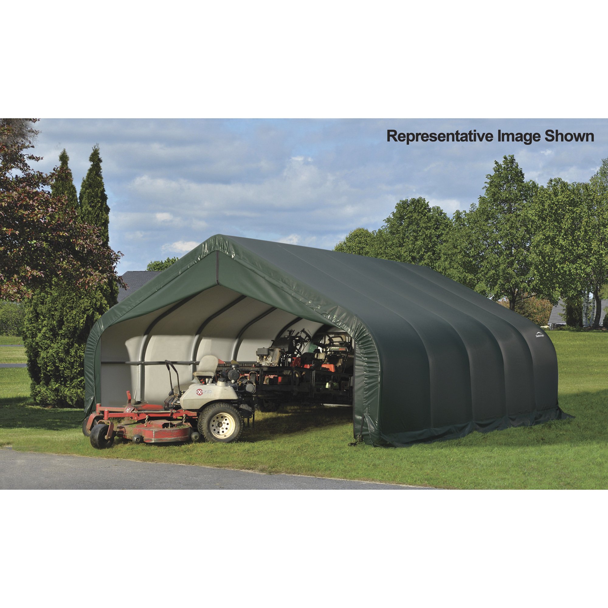 ShelterLogic Charleston 10ft. x 16ft. Wall Solarium, Gray, Rectangle ...