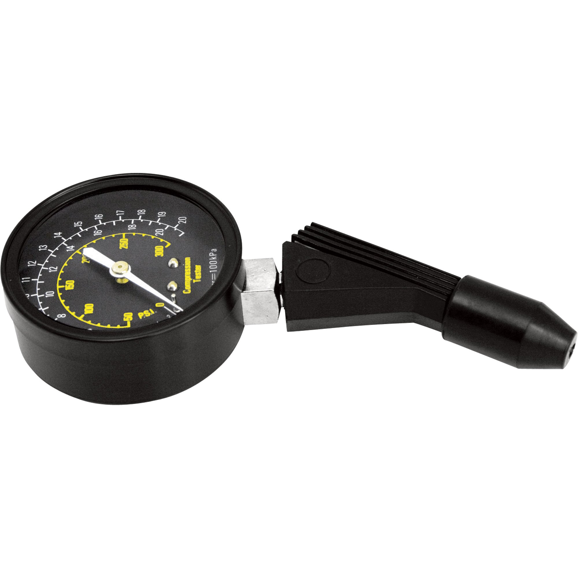 Performance Tool Compression Tester — 0–300 PSI, Model# W80580 ...