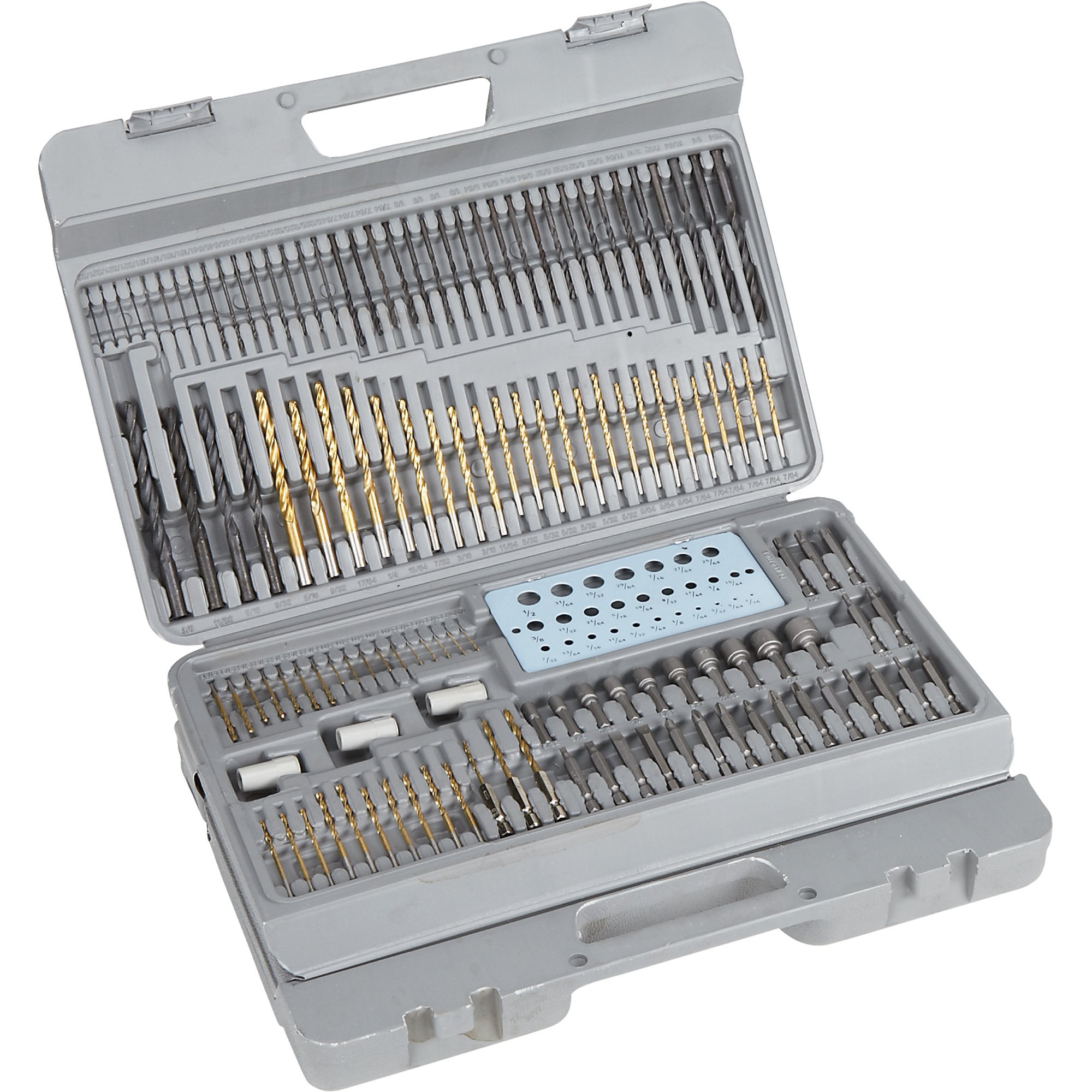 Performance Tool Drill and Bit Set — 204-Pc., Model# W1368 | Northern Tool