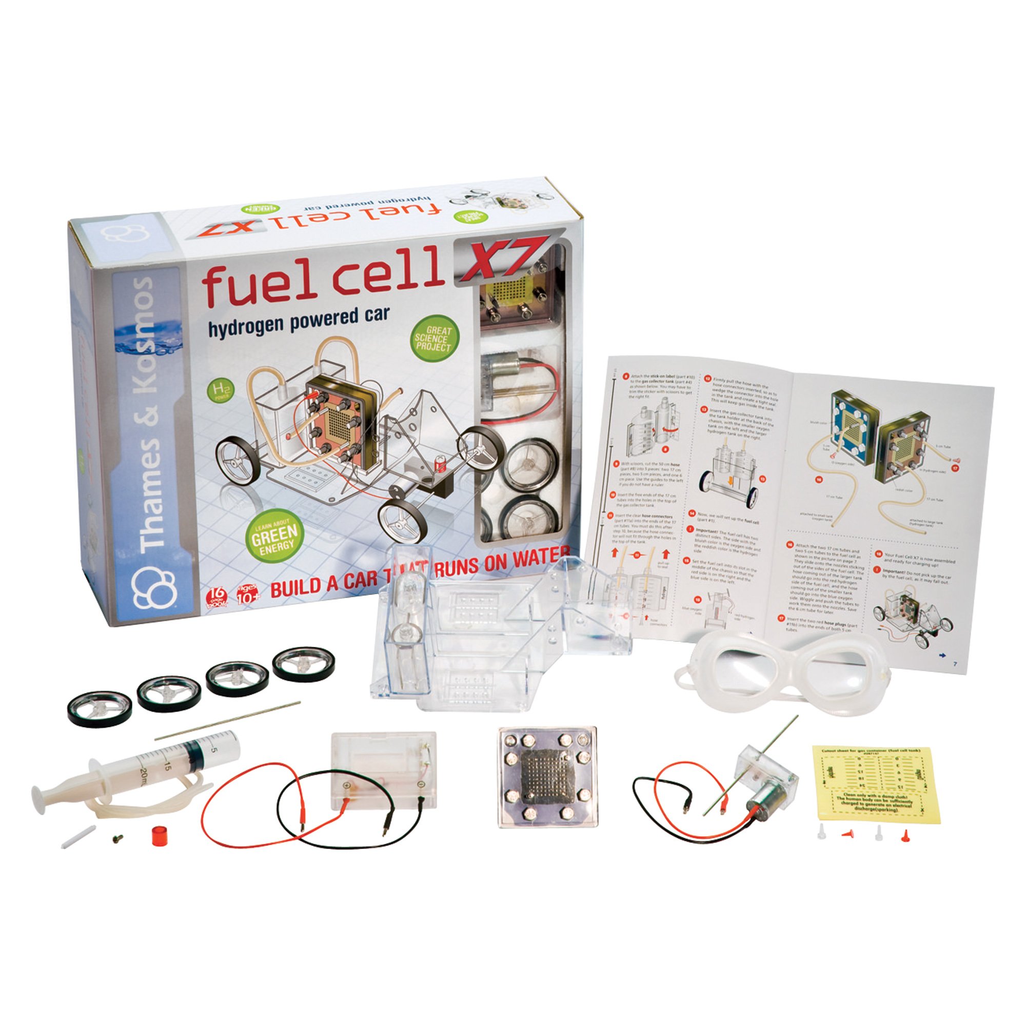 Thames & Kosmos Fuel Cell X7 Model Car Building Kit | Northern Tool