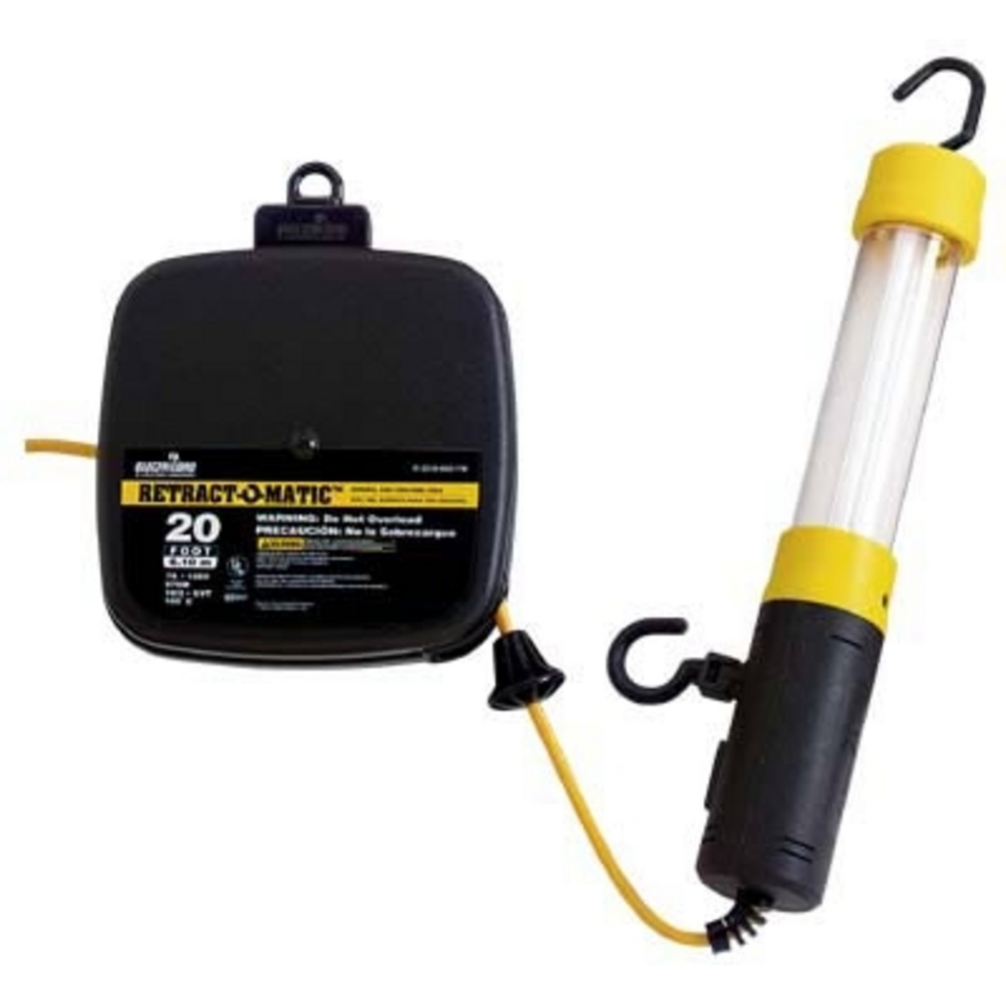 Pro-Grade Retract-O-Matic Fluorescent Work Light | Northern Tool