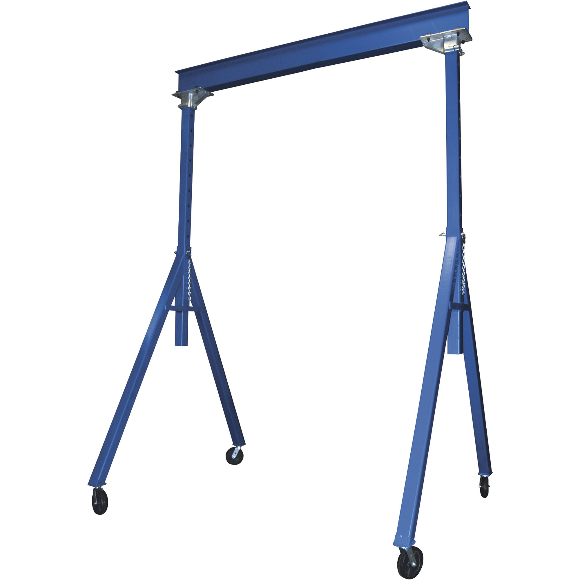 Strongway Telescoping Gantry Crane, 2000-Lb. Capacity, 8.2ft.–12.14ft ...