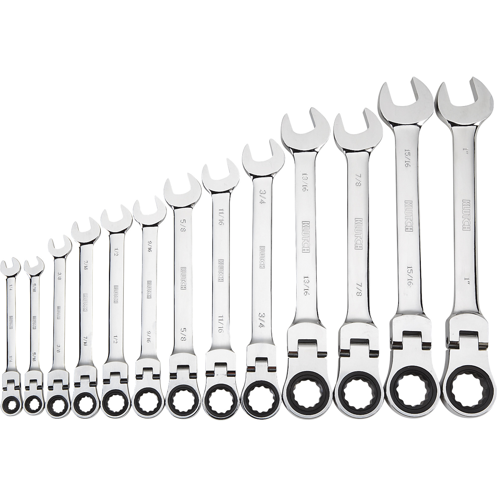 Flex Tools 3-Piece SAE Flex Palm Ratchet Set - For Tight Spaces & Small ...
