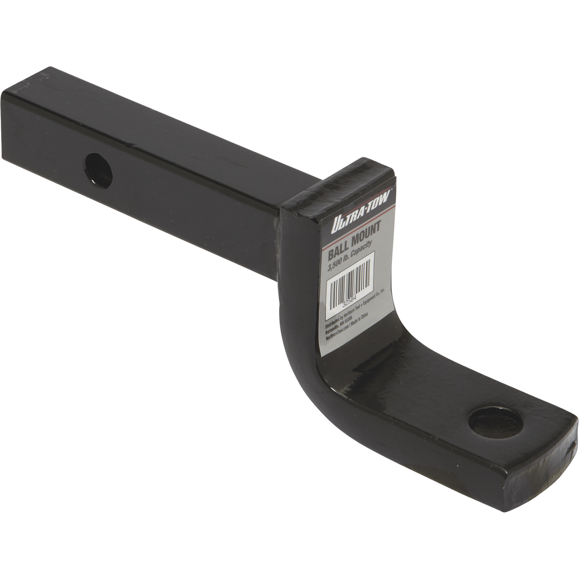 Ultra-Tow Solid Steel Ball Mount — Class II, 2 1/2in. Drop, 3,500Lb ...