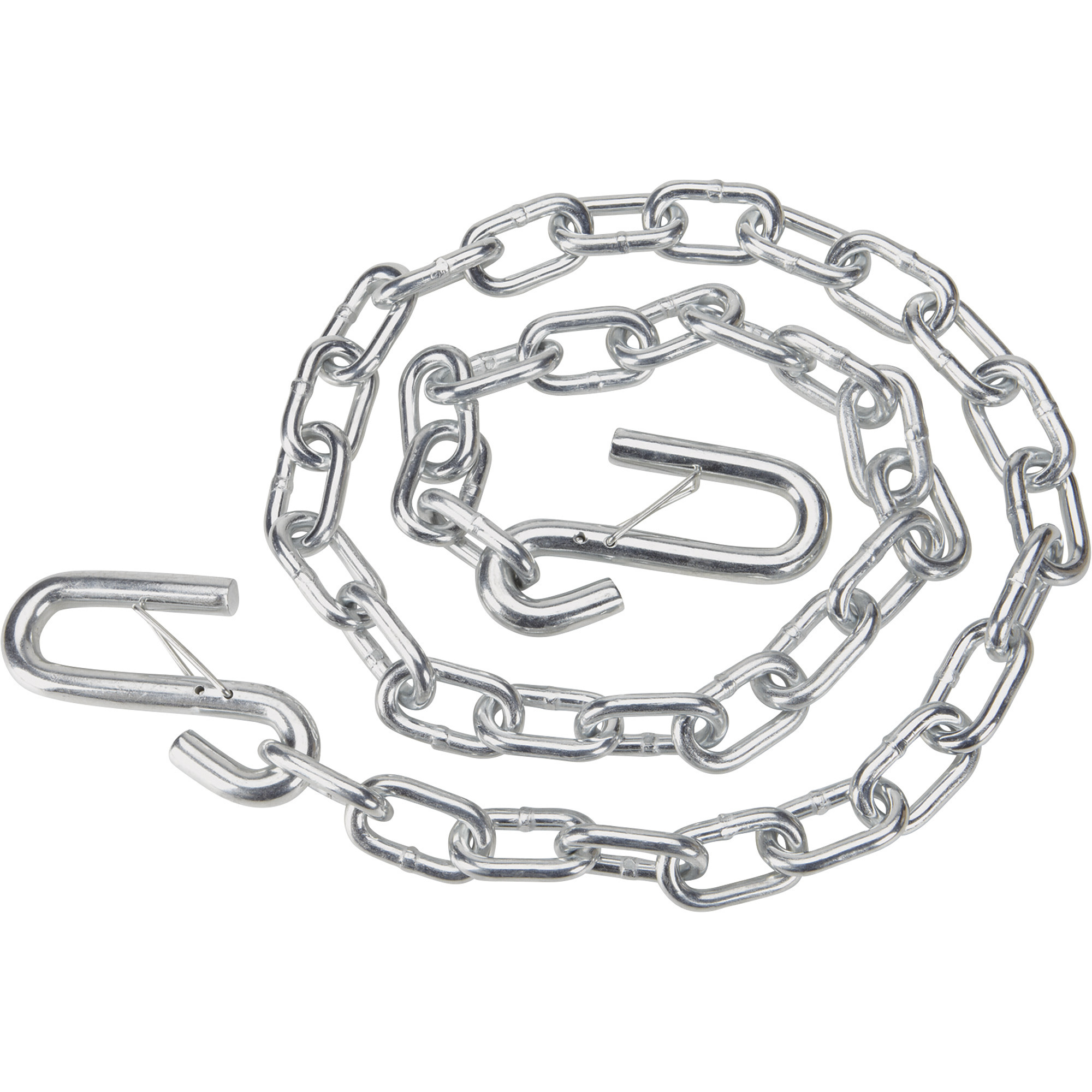Ultra-Tow Safety Tow Chain with S-Hooks, 9/32in. x 54in. Chain, 5000-Lb ...