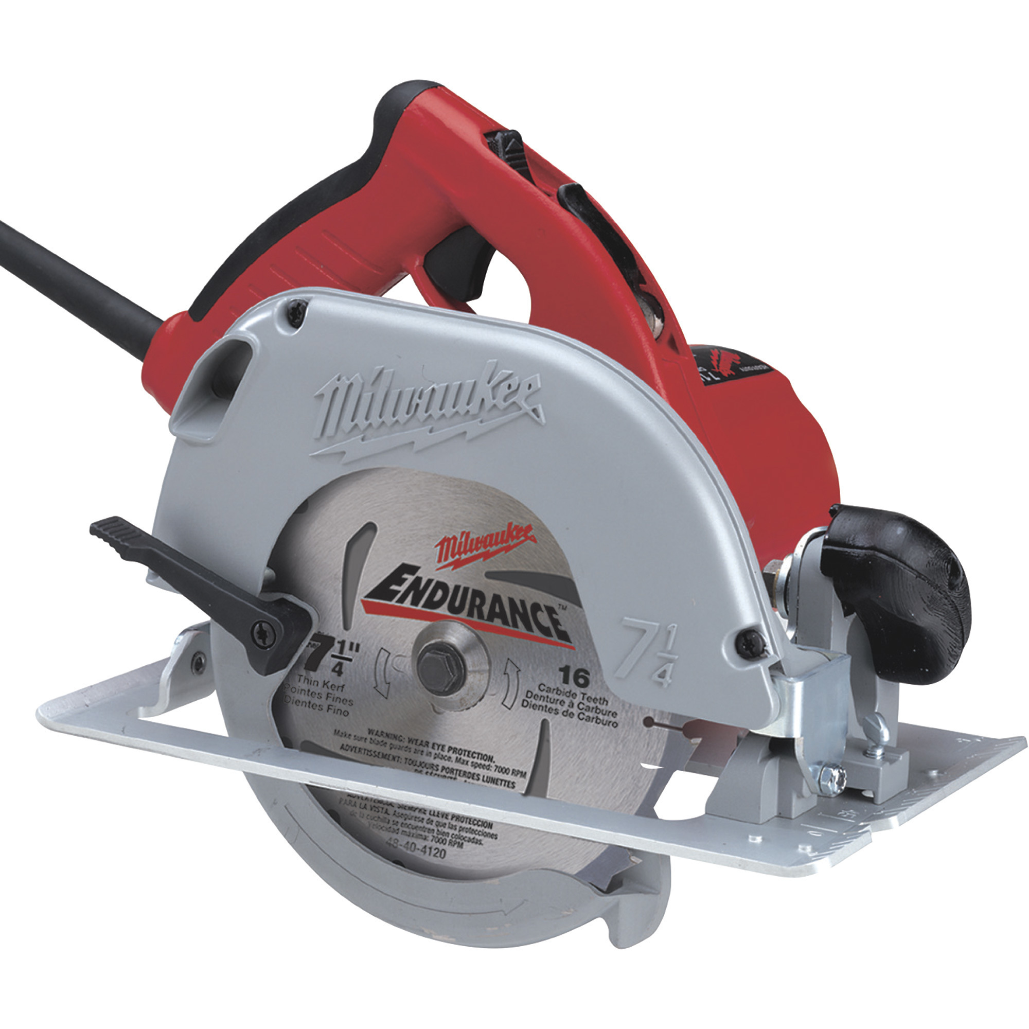 Milwaukee TILT-LOK Circular Saw Kit, 7-1/4in., 15 Amp, Model# 6390-21 ...