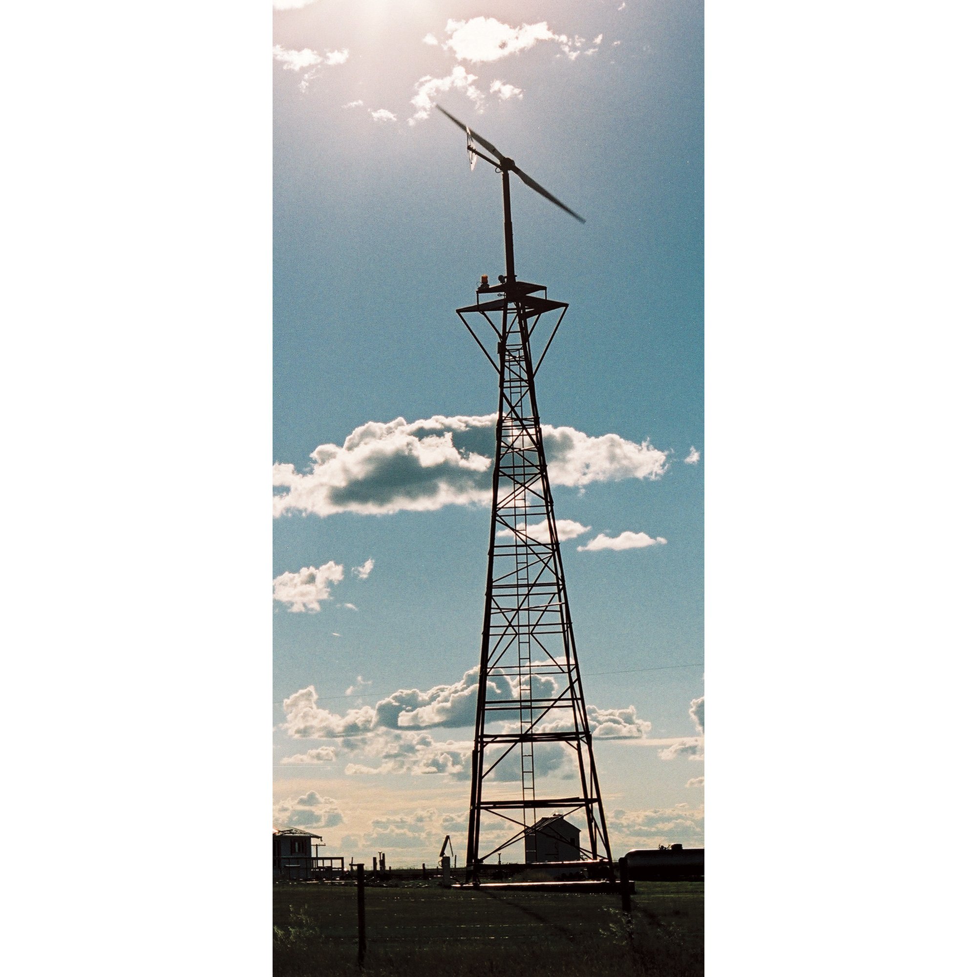 Southwest WindPower Whisper 500 Wind Turbine, Model# 1-WH500-10-24 ...