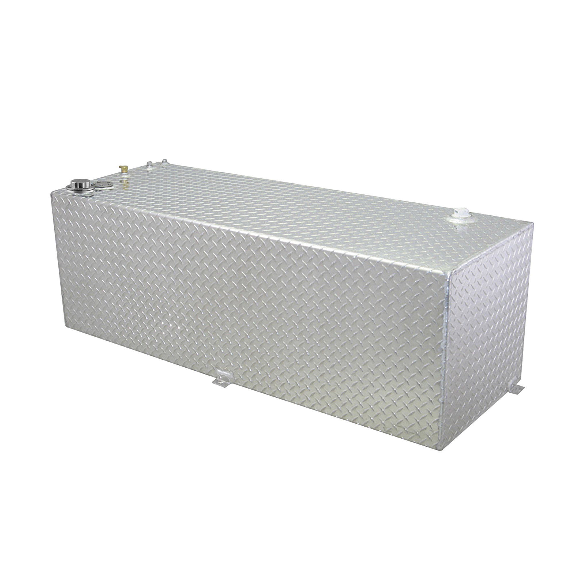 RDS Aluminum Transfer Fuel Tank, 91 Gallon, Rectangular, Diamond Plate ...