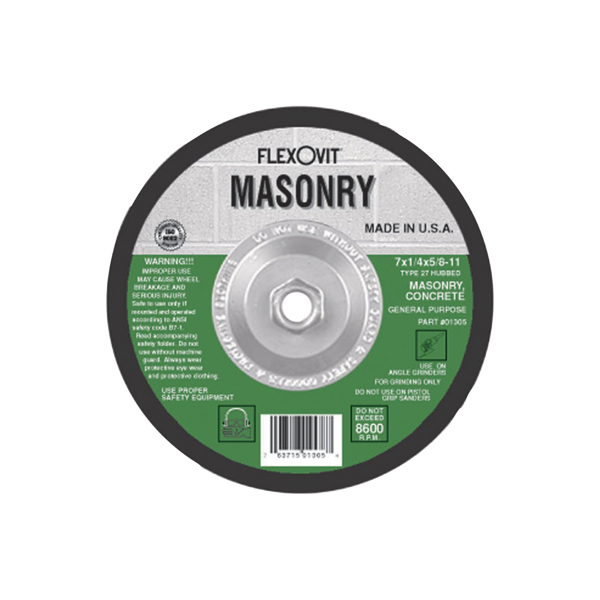 Flexovit Circular Saw Wheel — 7in.dia., Model# 04261 | Northern Tool