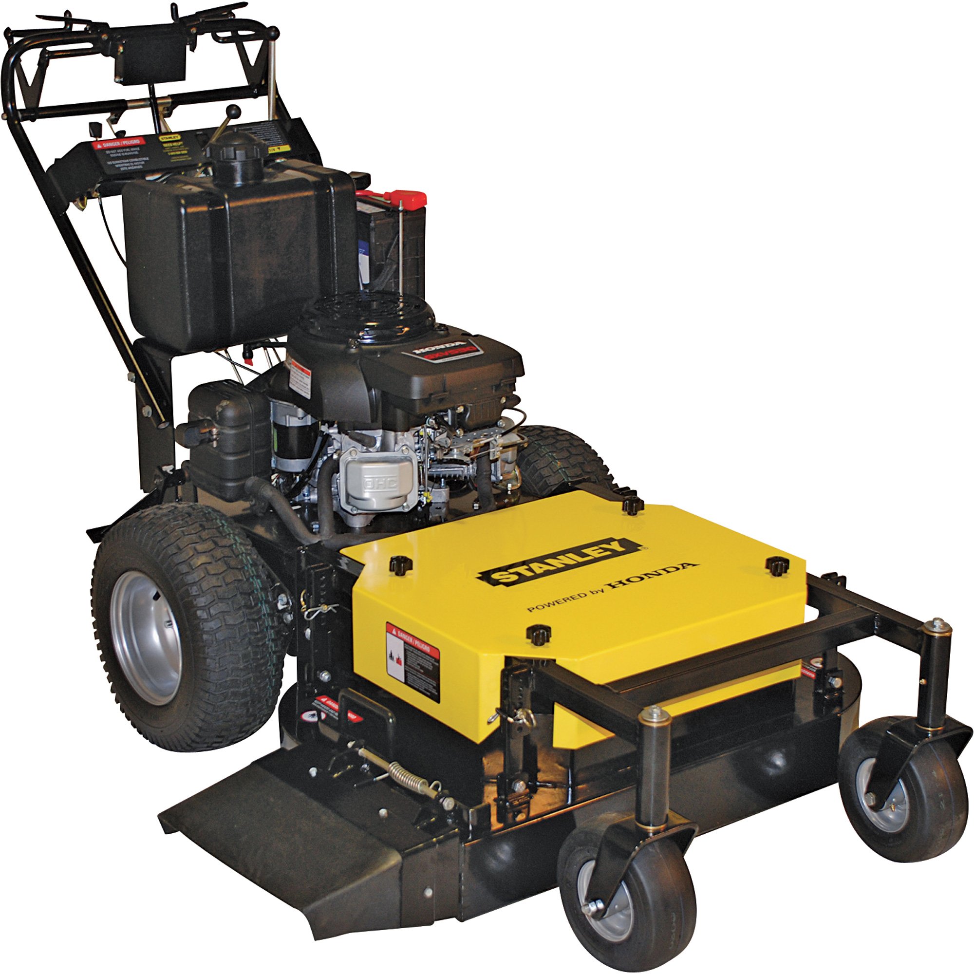 Stanley Finish Mower — 16 HP Honda GXV 530 Engine, 36in.W Deck, Model ...
