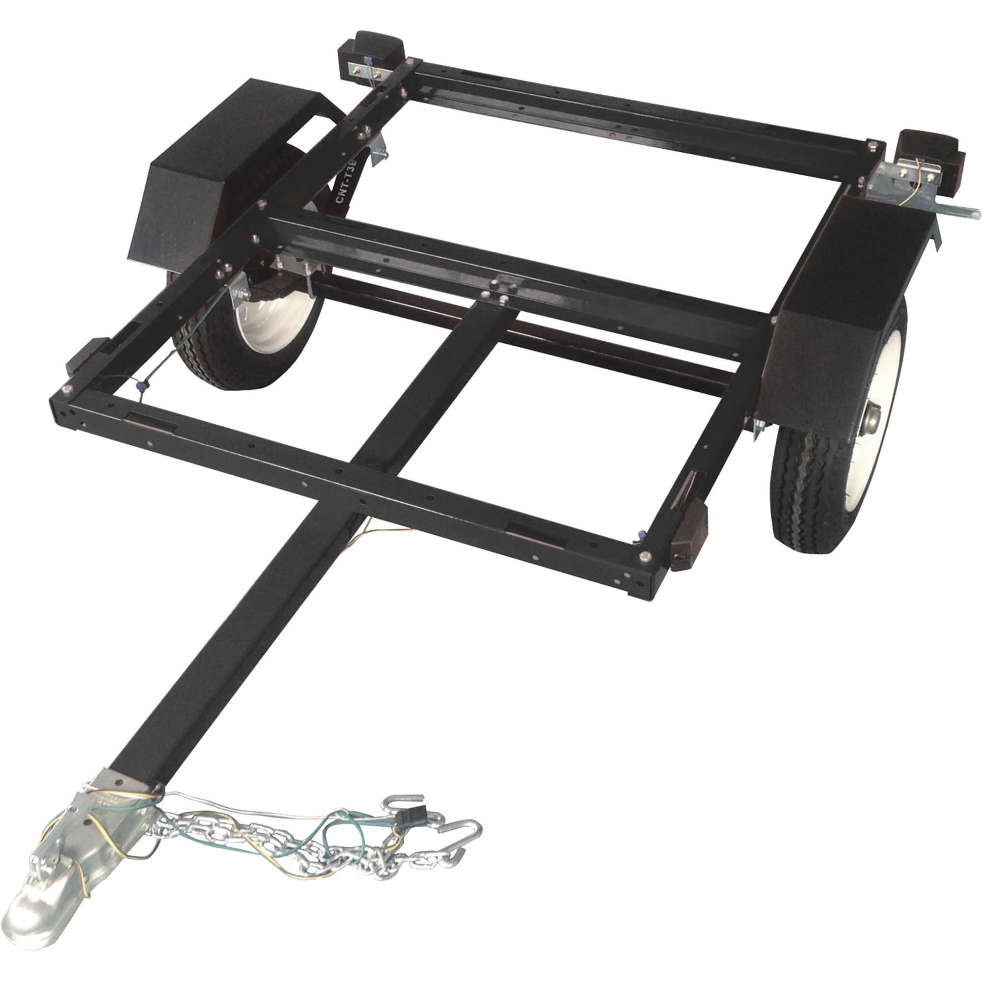 Ironton 40in. x 48in. Steel Utility Trailer Kit, 1060-Lb. Load Capacity ...