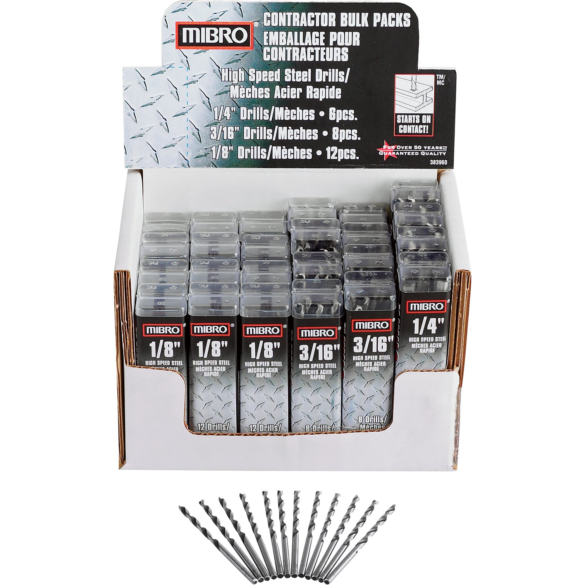 Mibro Contractor Drill Bit Pack — 320-Pc. | Northern Tool