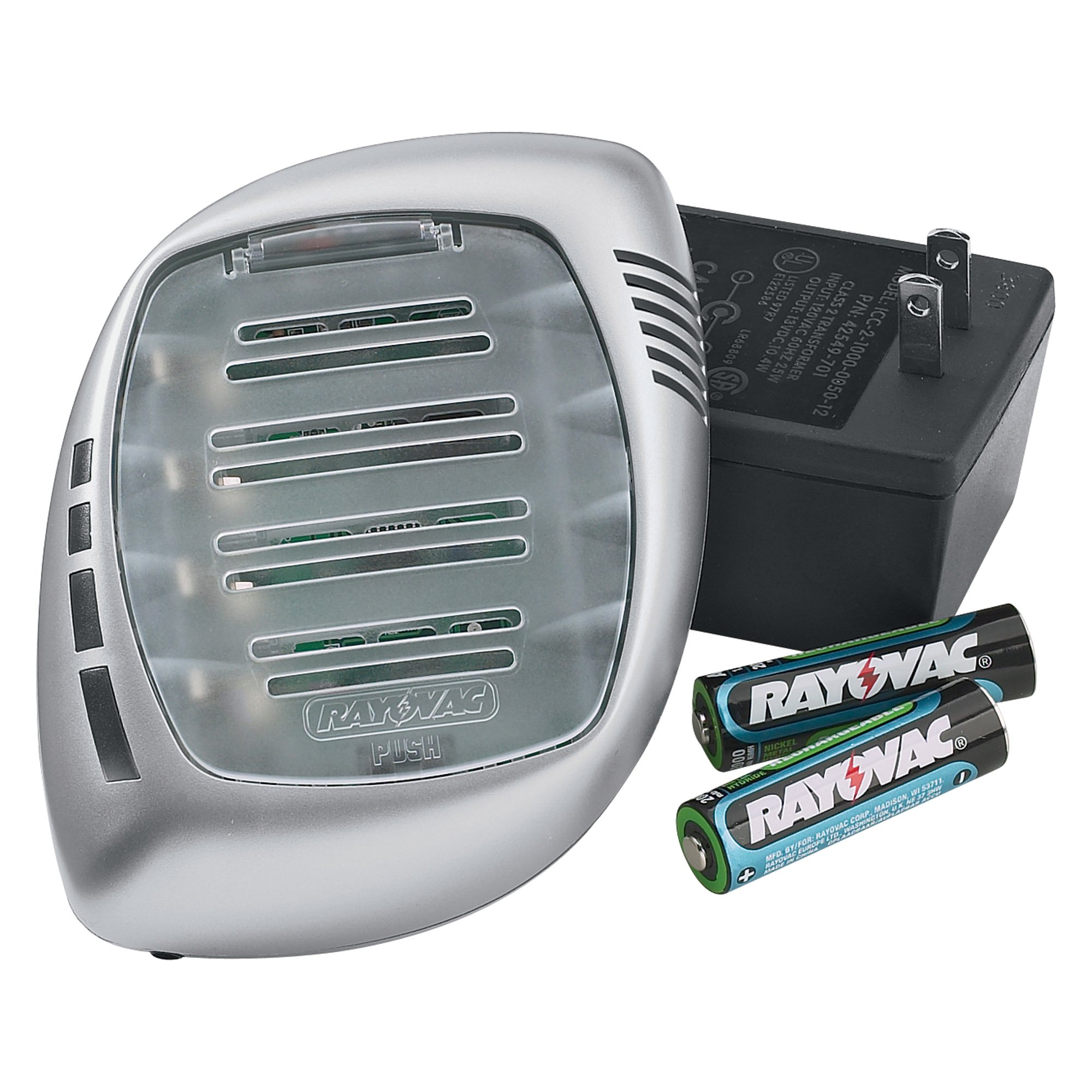 Rayovac Battery Charger with 2 AA Batteries — Model# PS23-B | Northern Tool