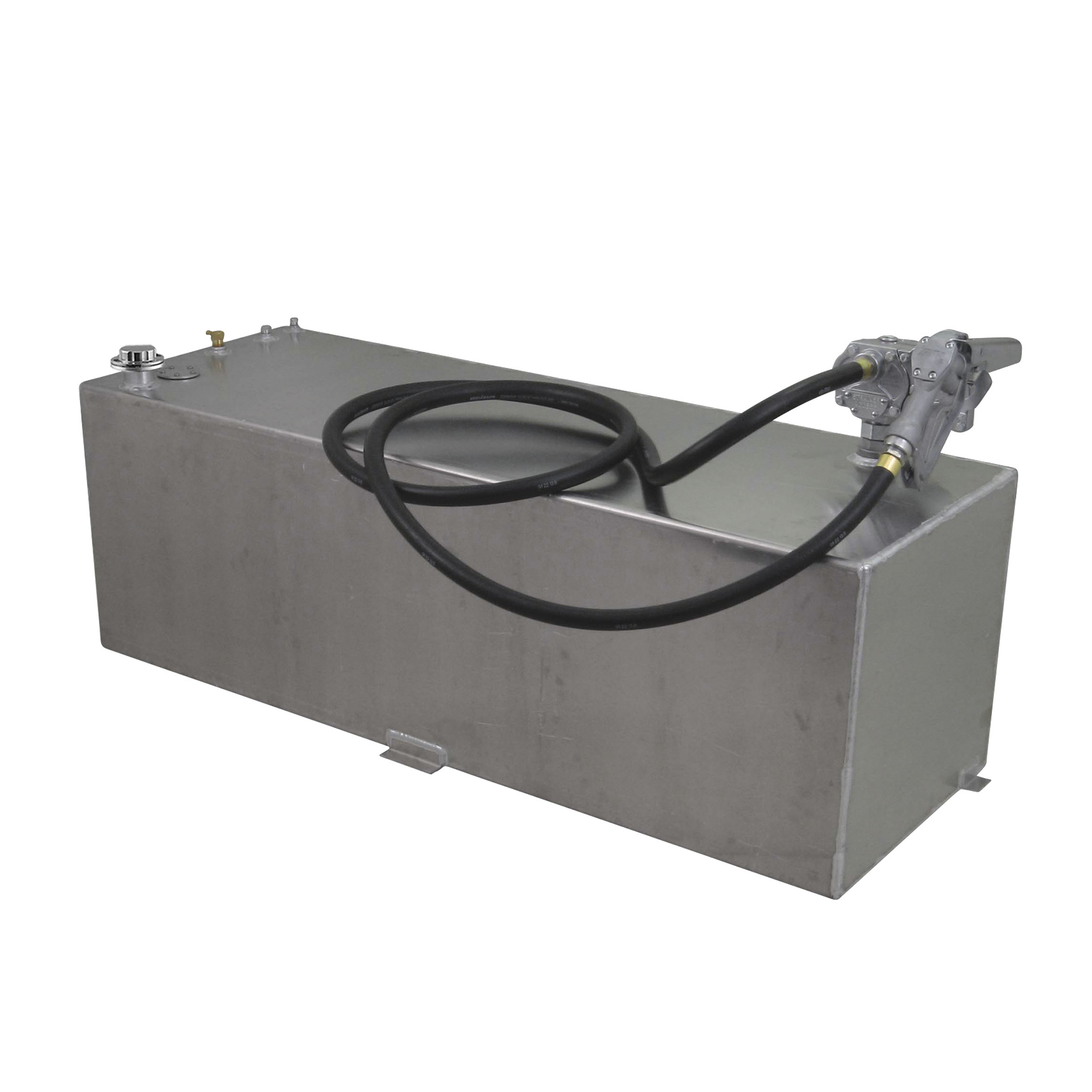 RDS Aluminum Transfer Fuel Tank, 60-Gallon, Vertical Rectangular, Black ...