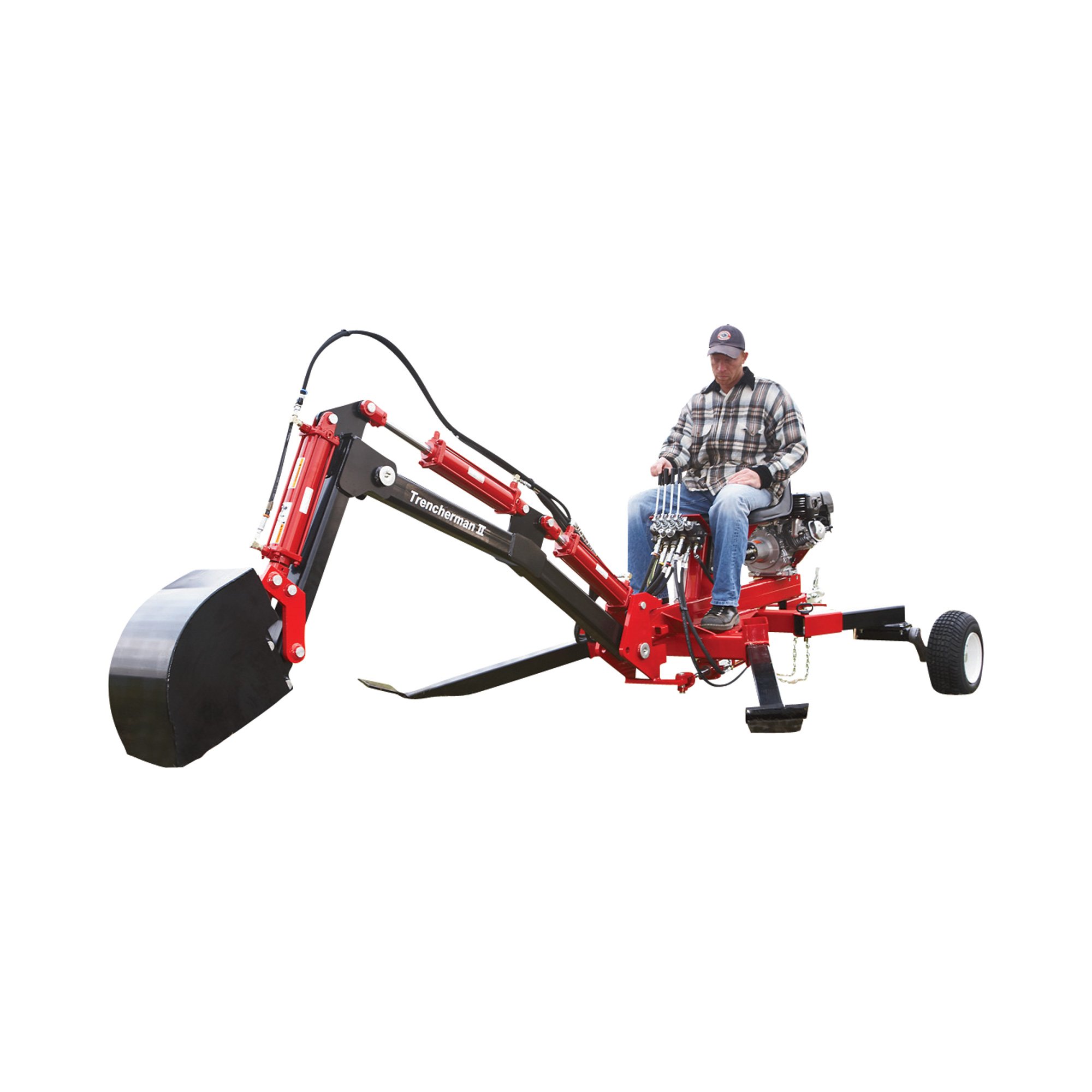 NorthStar Trencherman Towable Backhoe — 270cc Honda GX Engine ...