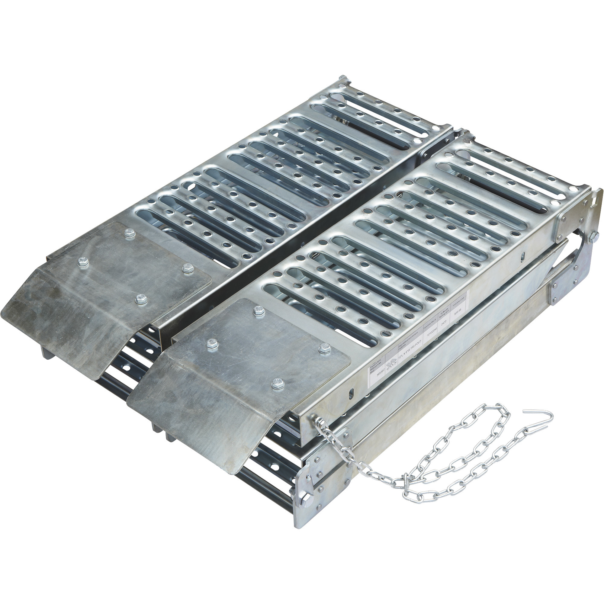 Ultra-Tow Folding Arched Steel Loading Ramp Set, 1,000-Lb. Capacity ...