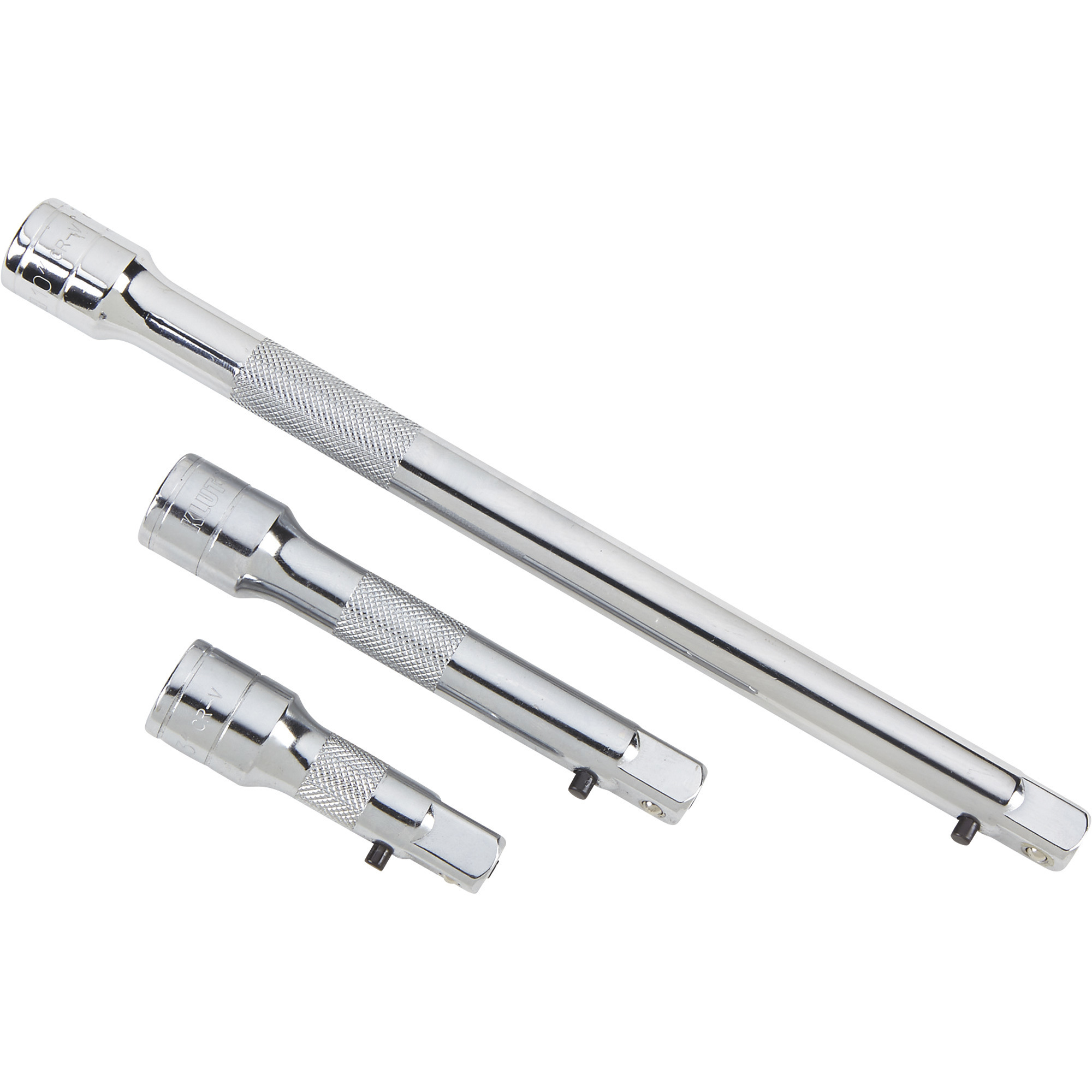 Klutch Locking Extension Set, 3-Pc., 1/2in. Drive | Northern Tool