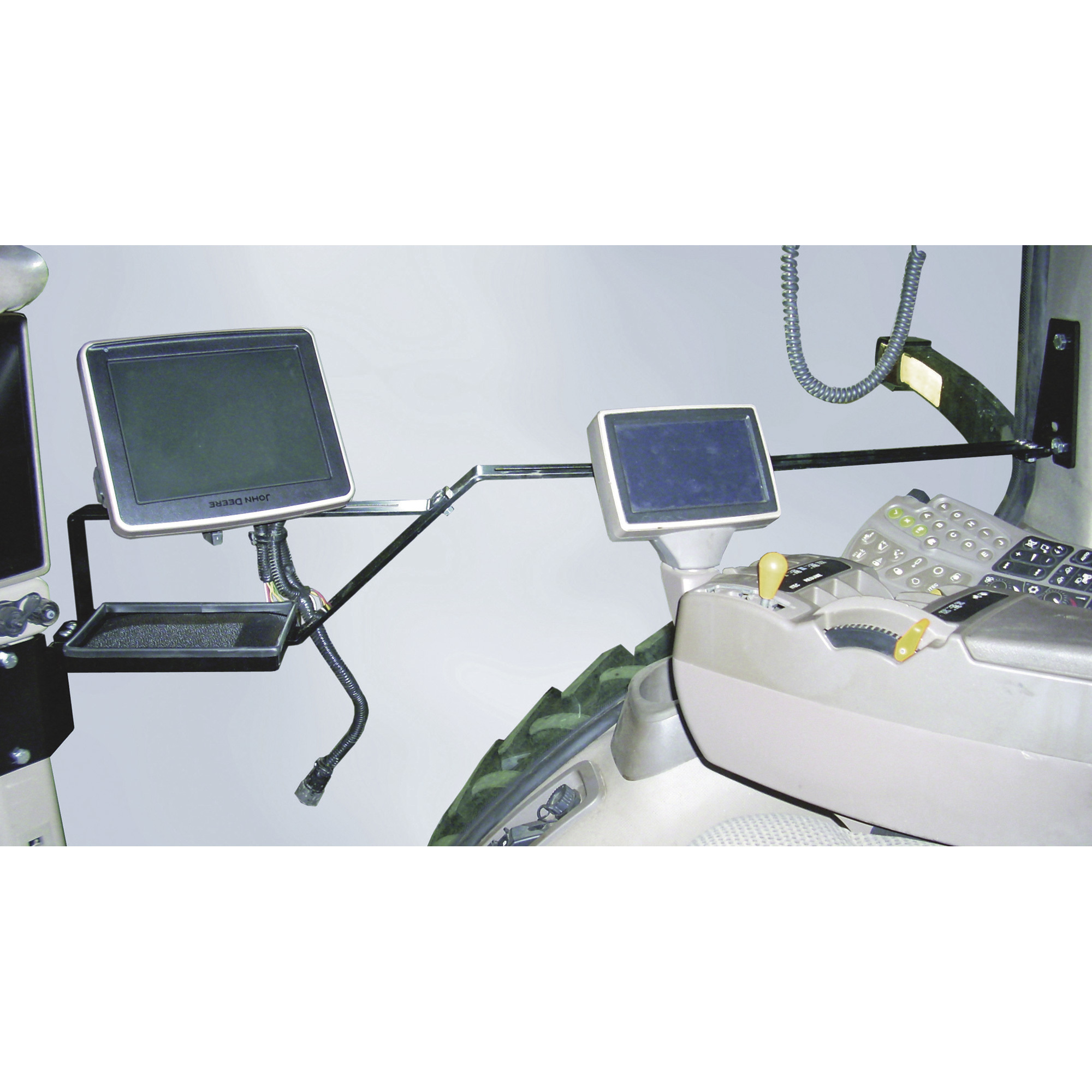 K & M Manufacturing Cab Monitor Bracket, Fits John Deere Series R ...